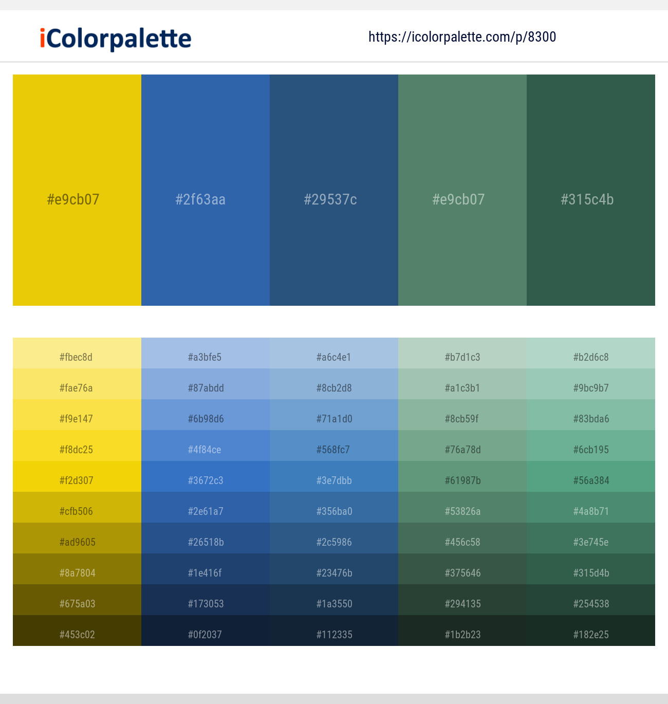 1 Latest Color Schemes with Corn And Azure Color tone combinations ...