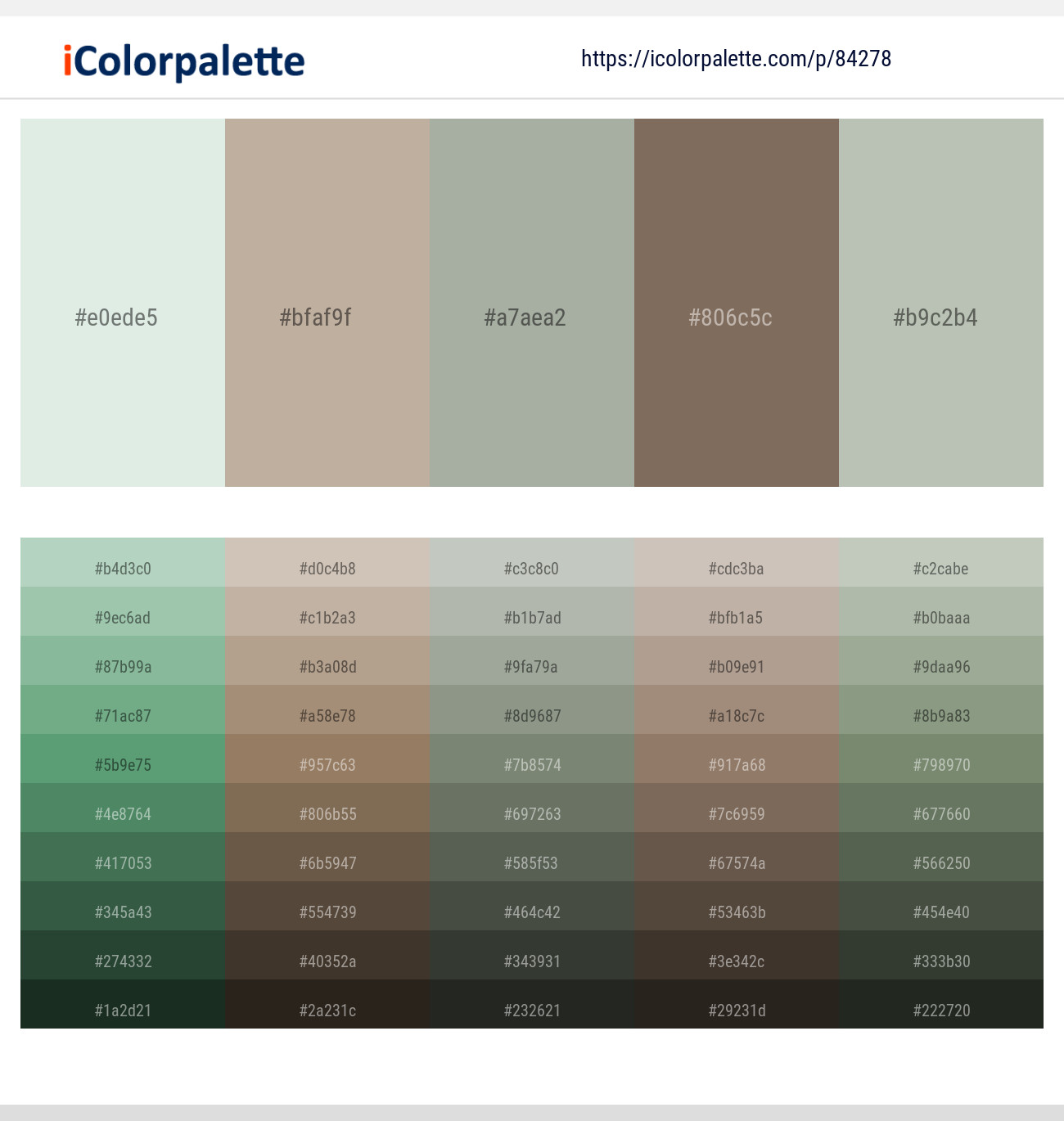 Gin – Malta – Bud – Sand Dune – Green Spring Color scheme | iColorpalette