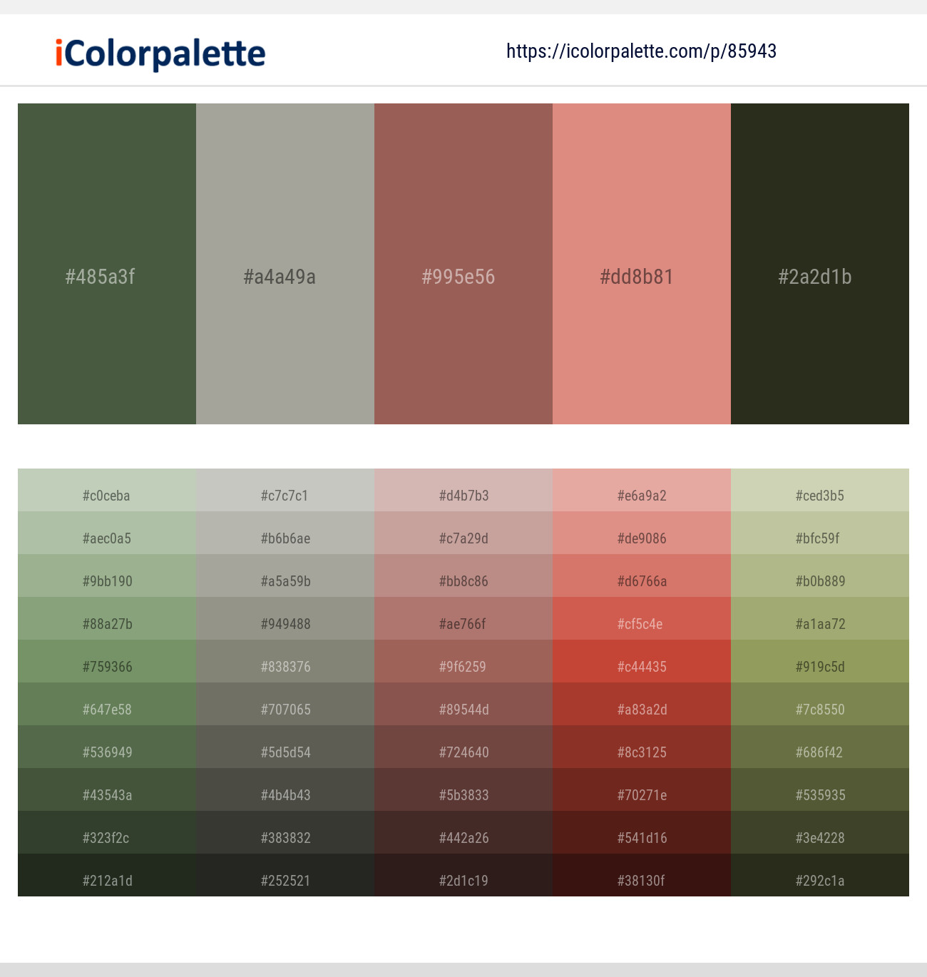 1 Latest Color Schemes with Tom Thumb And Burning Sand Color tone ...