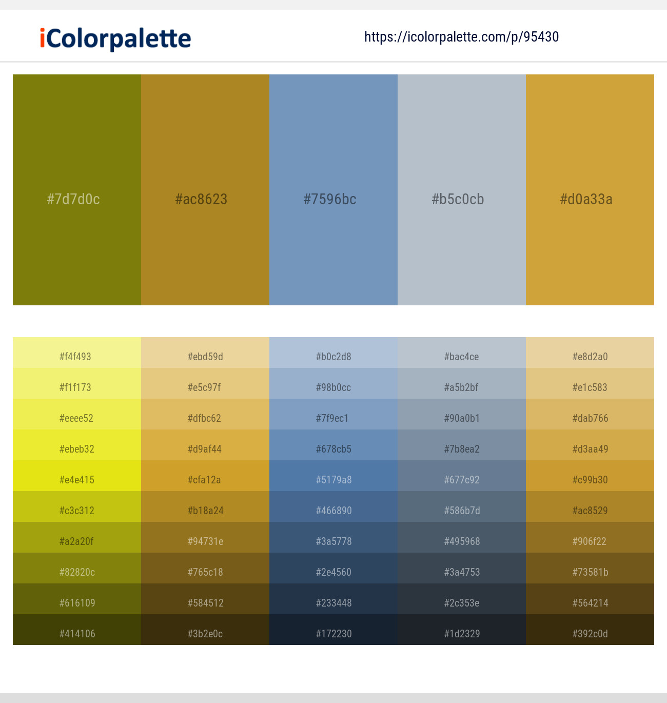 3 Latest Color Schemes with Marigold And Old Gold Color tone ...
