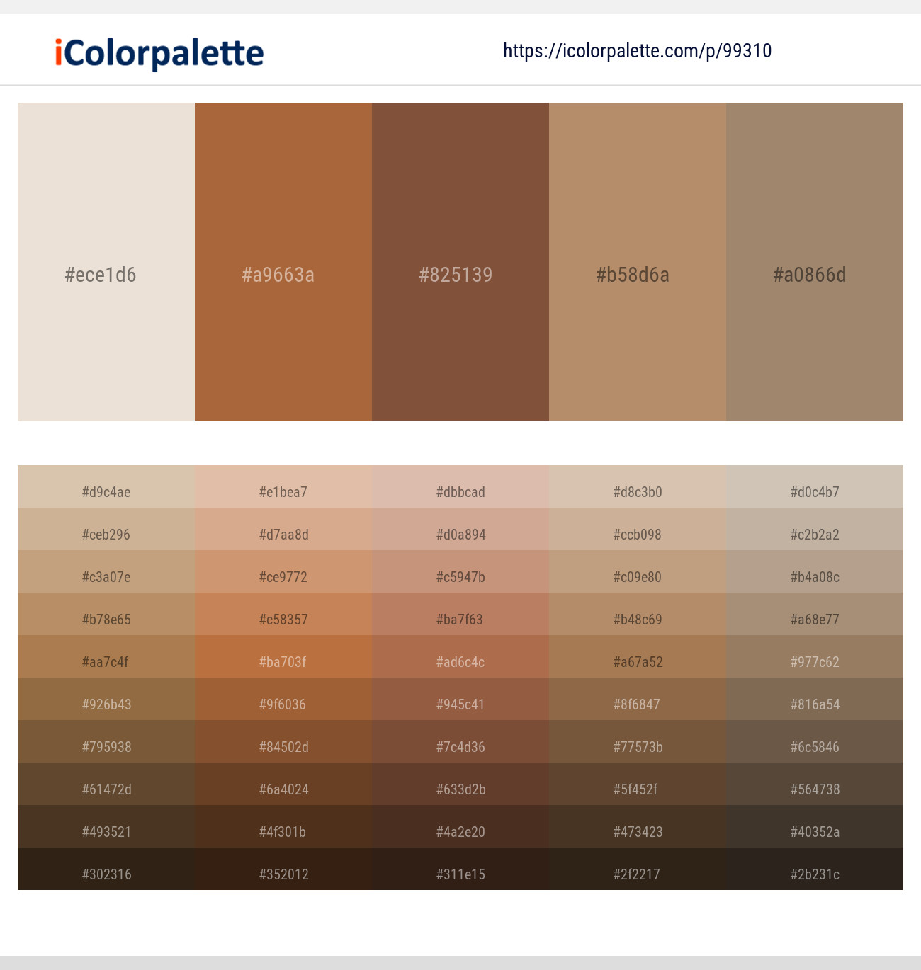 1 Latest Color Schemes with Brown Rust And Teak Color tone combinations ...