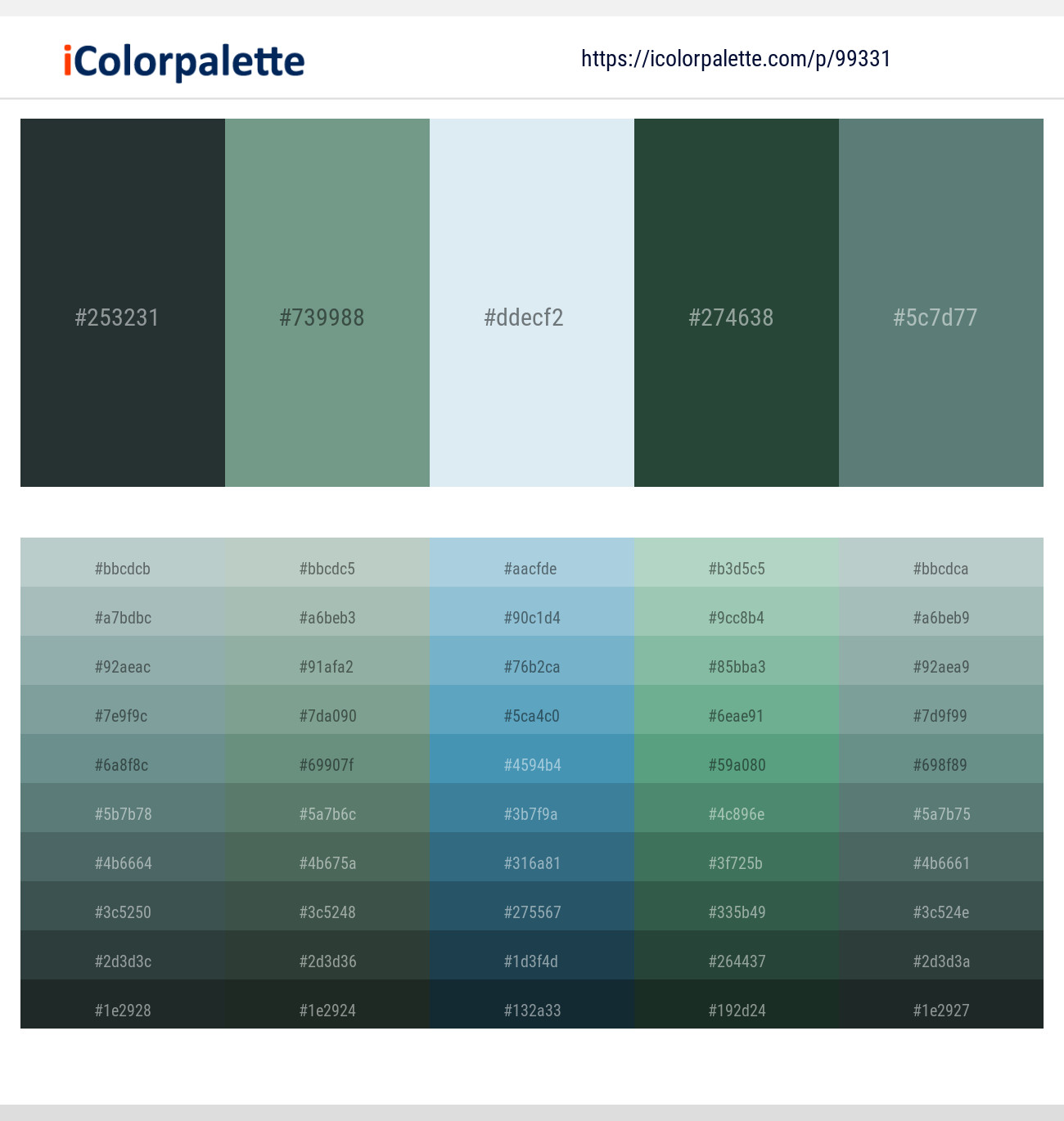 1+ Black Squeeze And Cutty Sark Color Palettes & Gradient Ideas ...