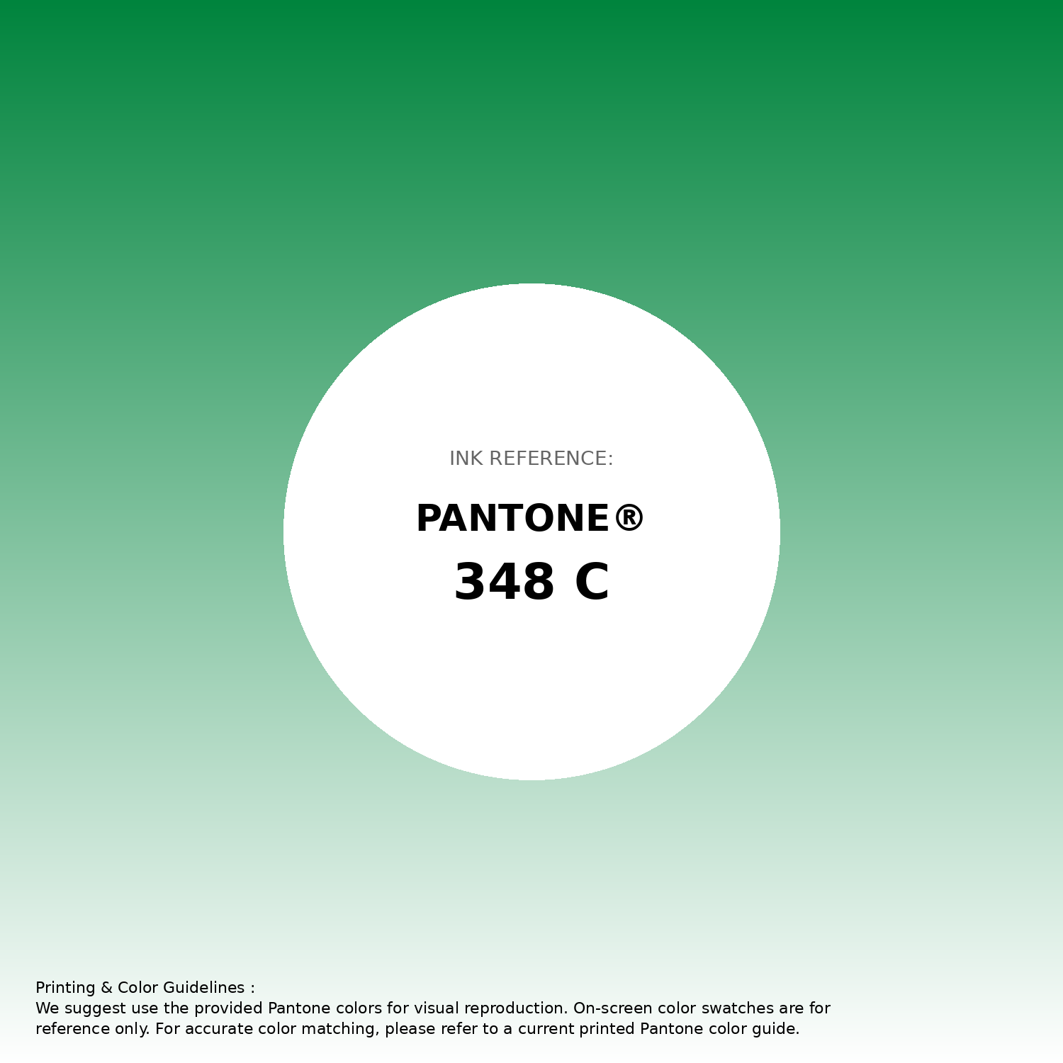 Hex Color #00843d | Pantone PANTONE 348 C | Hsl | Rgb