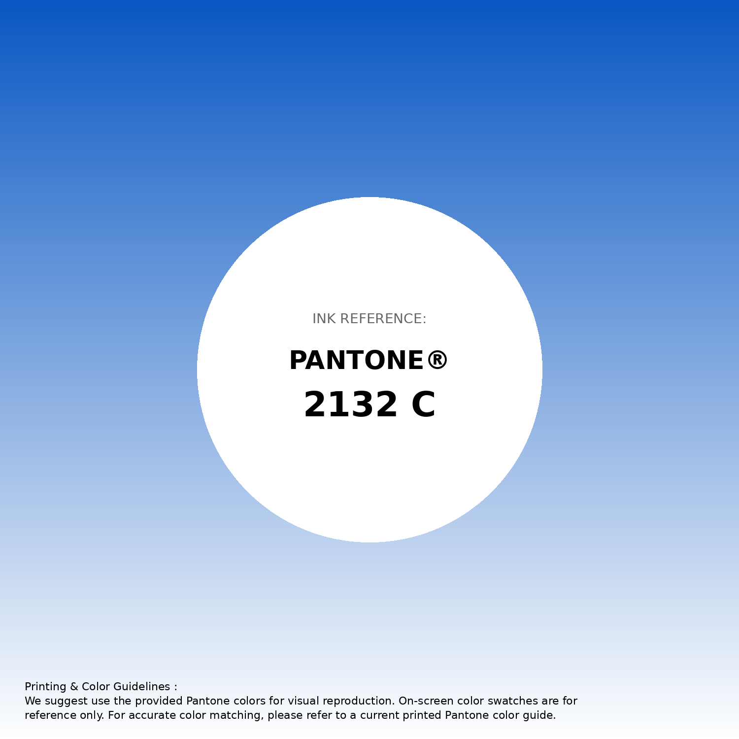 Hex Color #0957c3 | Printing Match PANTONE 2132 C | Color conversion ...