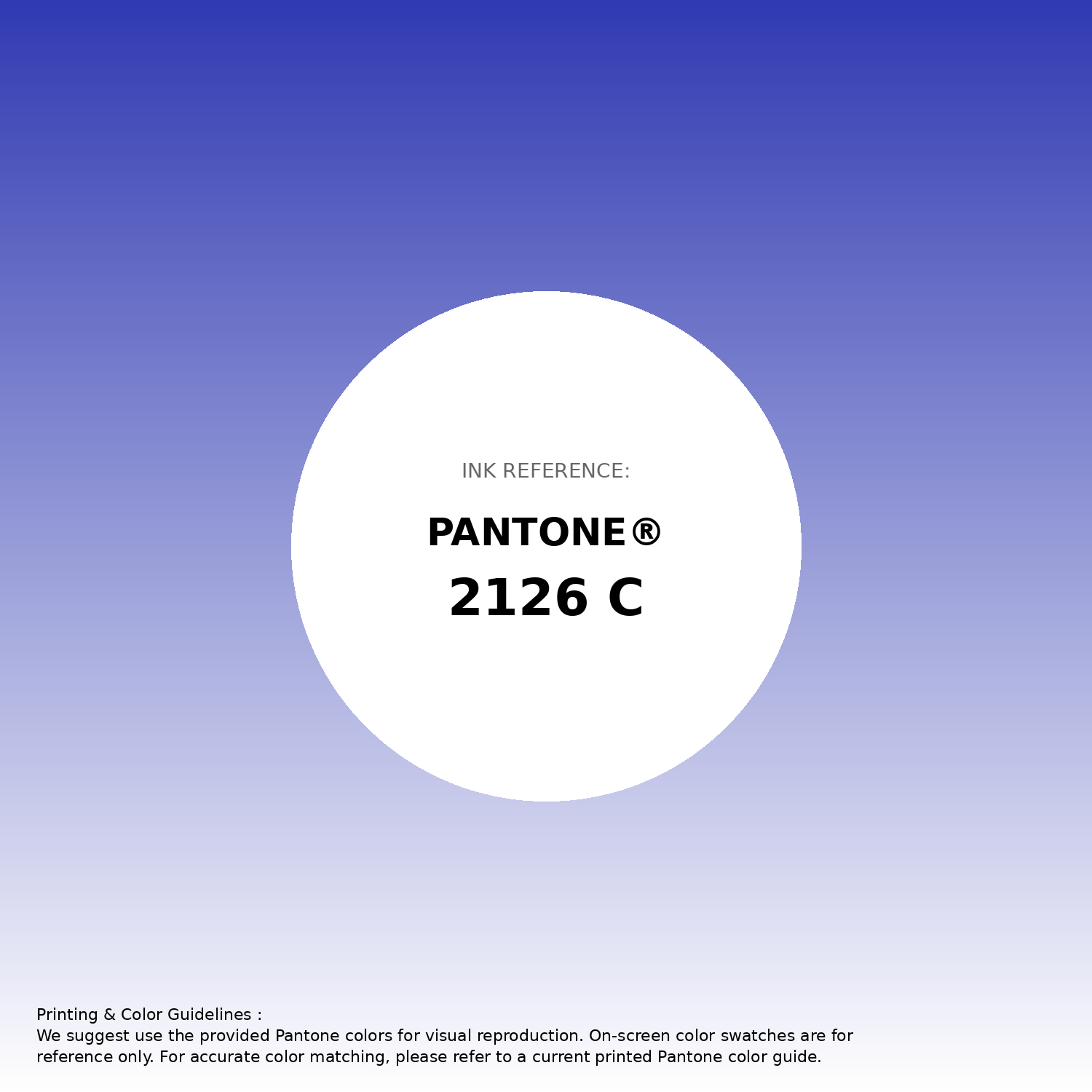 Hex Color #303ab2 | Printing Match PANTONE 2126 C | Color conversion ...