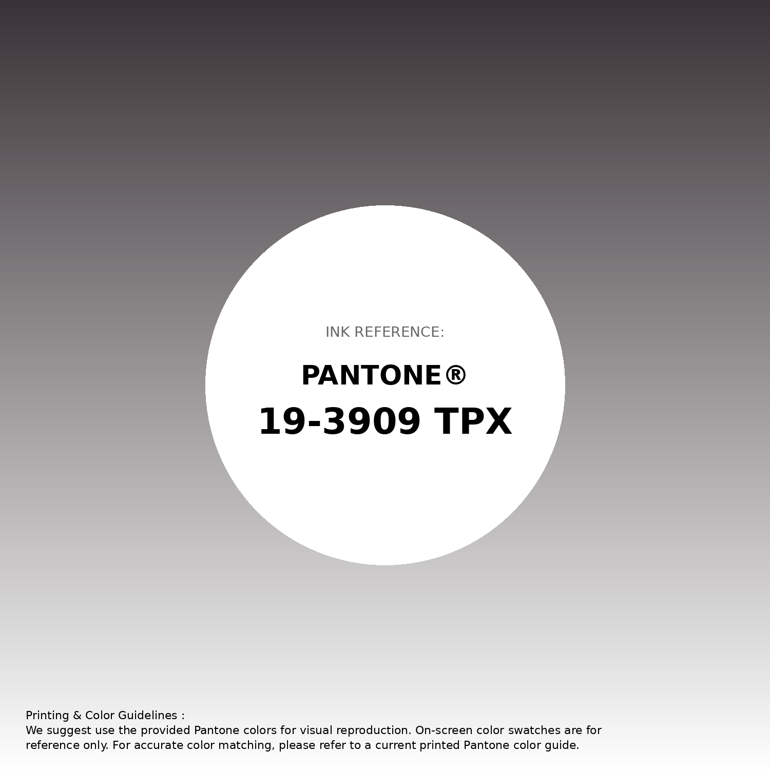 Hex Color #393236 | Printing Match PANTONE 19-3909 TPX | Color ...