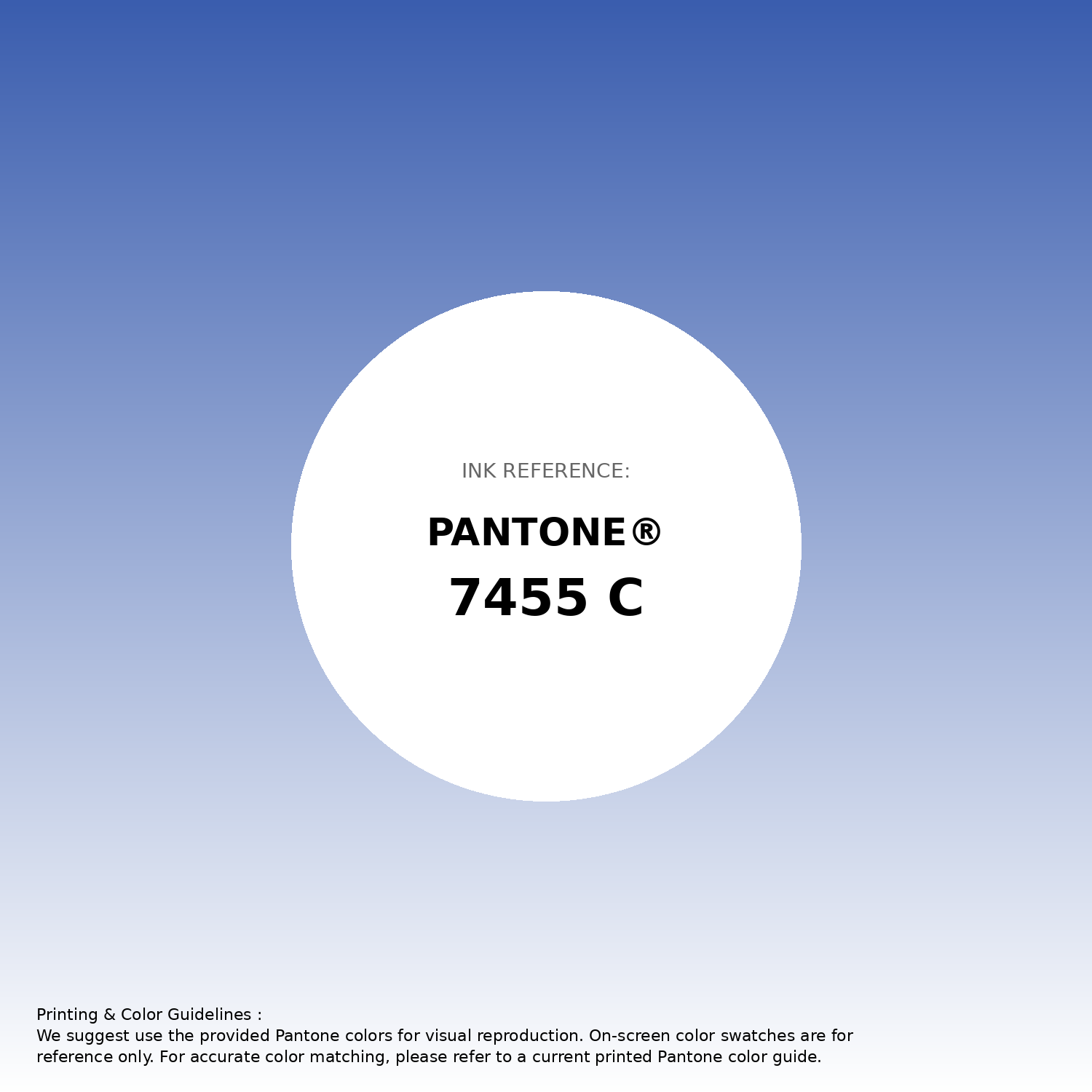 Hex Color #3a5dae | Pantone PANTONE 7455 C | Hsl | Rgb