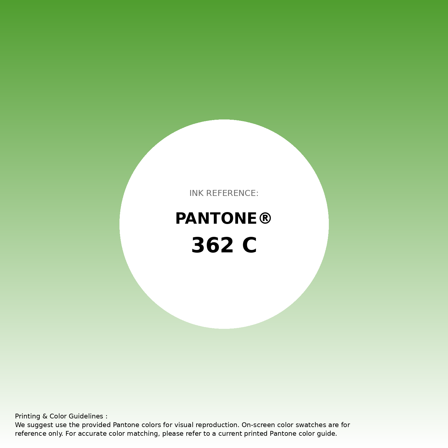 Hex Color #509e2f | Printing Match PANTONE 362 C | Color conversion ...