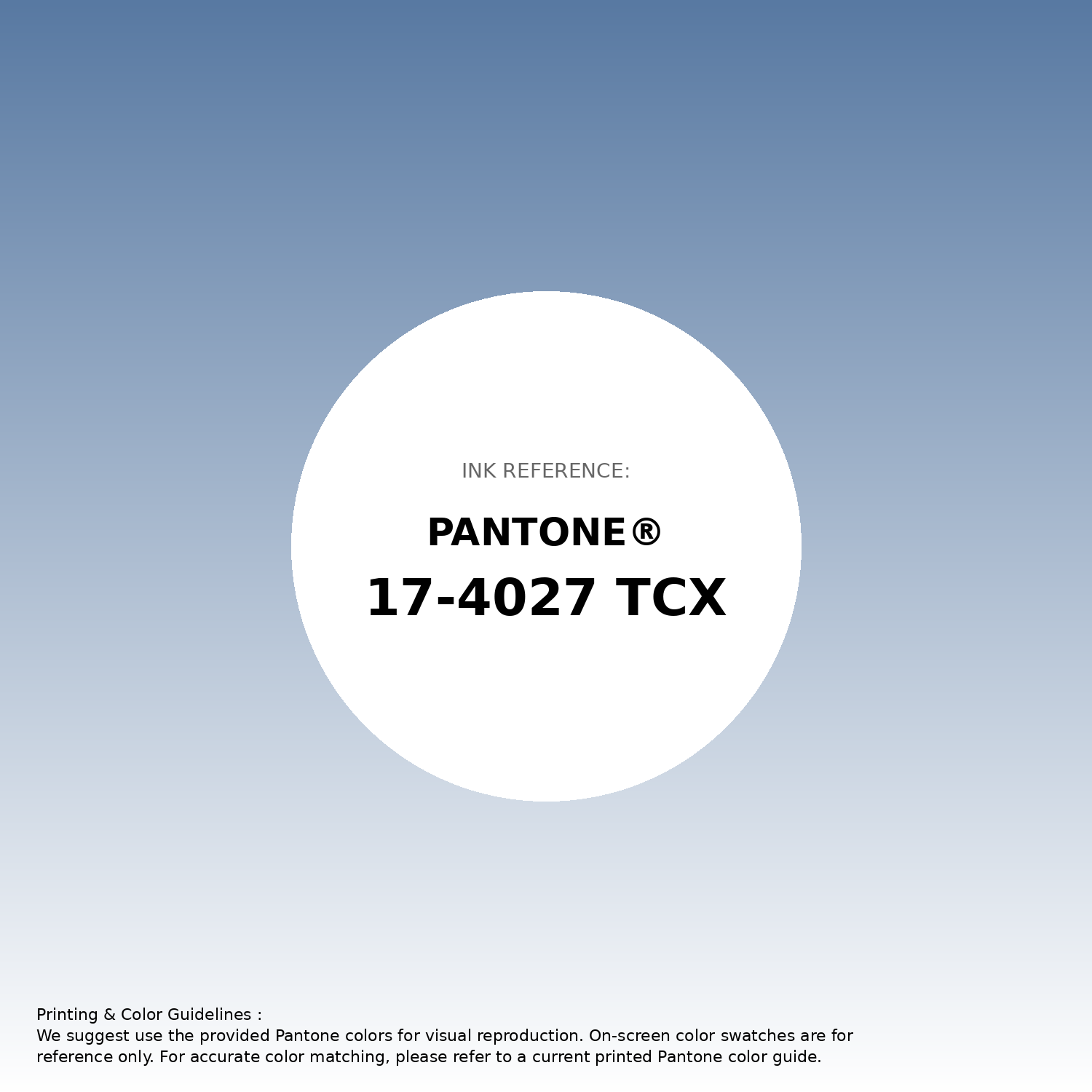 Hex Color #5879a2 | Printing Match PANTONE 17-4027 TCX | Color ...
