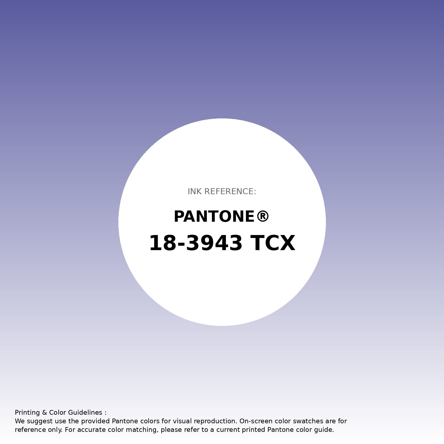 Hex Color #5a5b9f | Printing Match PANTONE 18-3943 TCX | Color ...