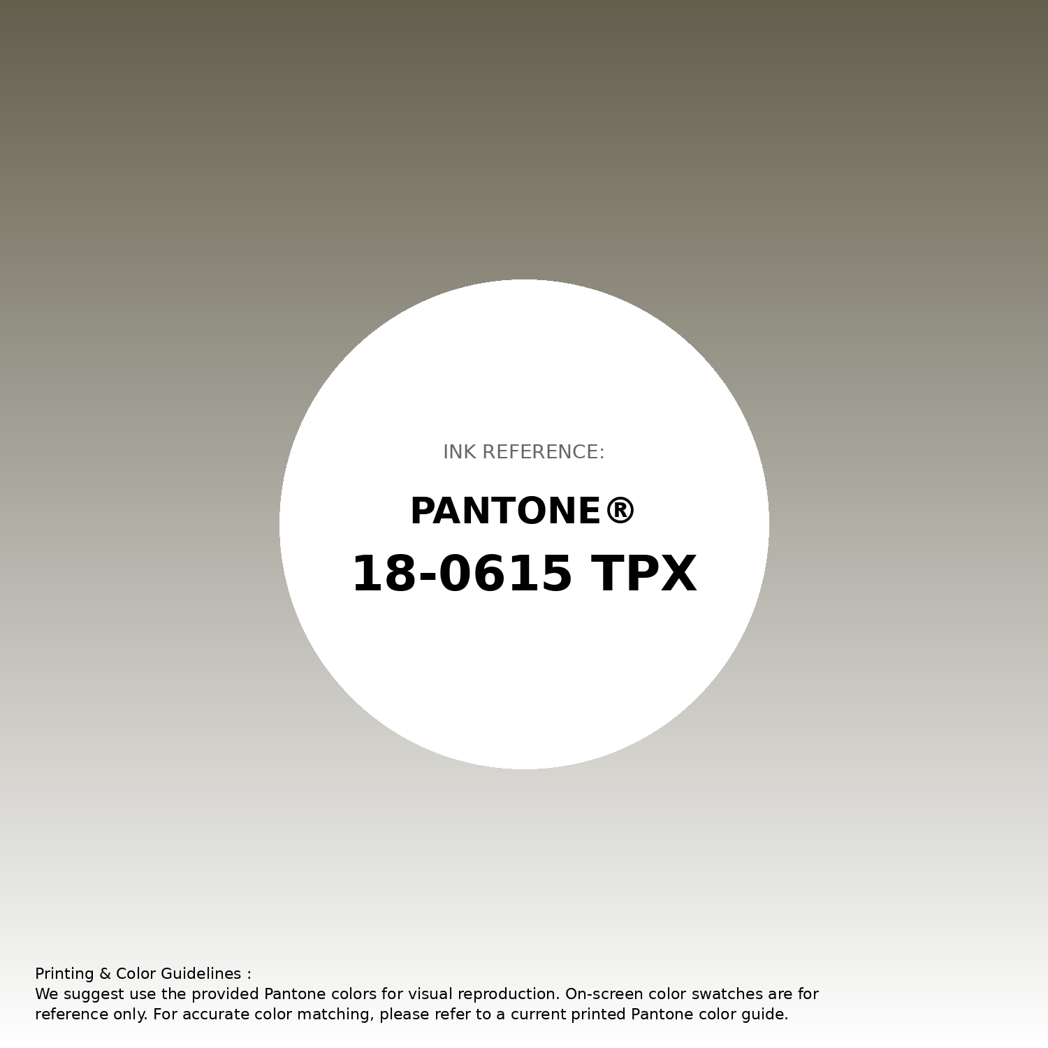 Hex Color #635f4d | Printing Match PANTONE 18-0615 TPX | Color ...