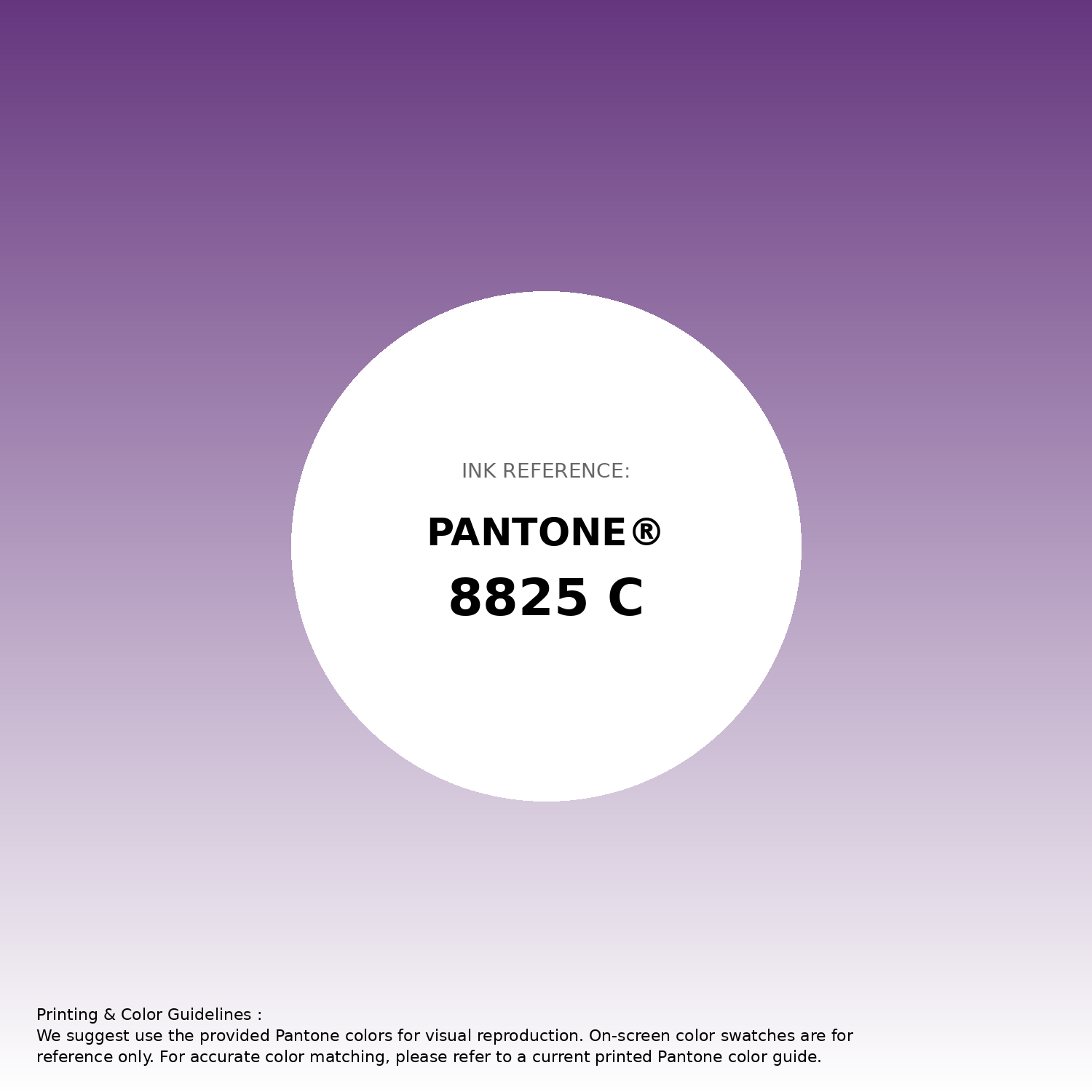 Hex Color #65367e | Printing Match PANTONE 8825 C | Color conversion ...