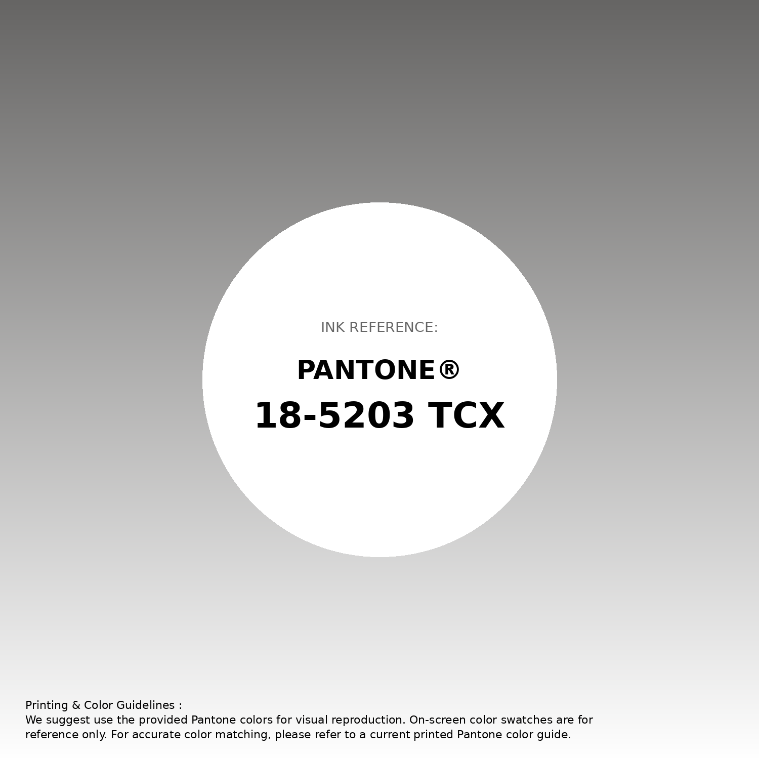 Hex Color #666564 | Printing Match PANTONE 18-5203 TCX | Color ...