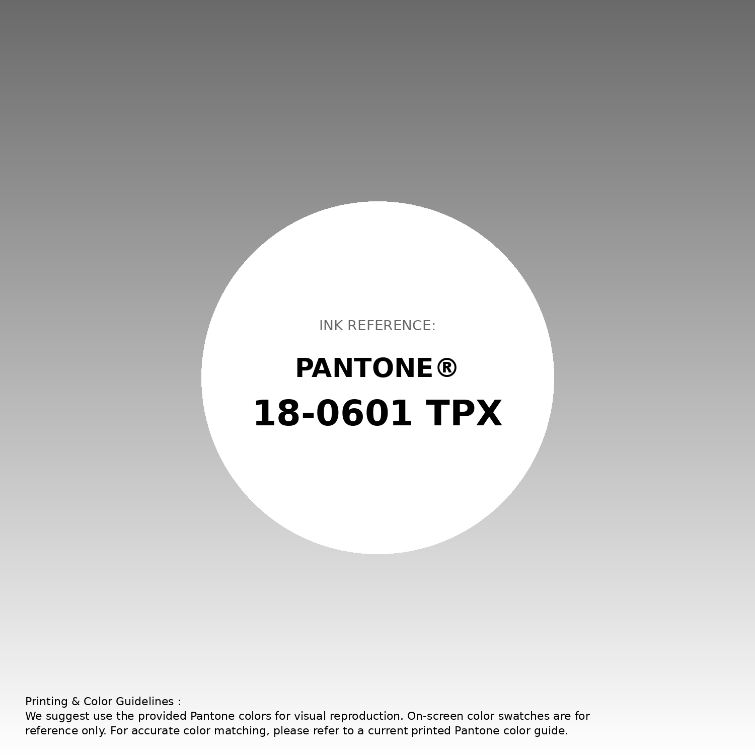 Hex Color #6a6a6a | Printing Match PANTONE 18-0601 TPX | Color ...