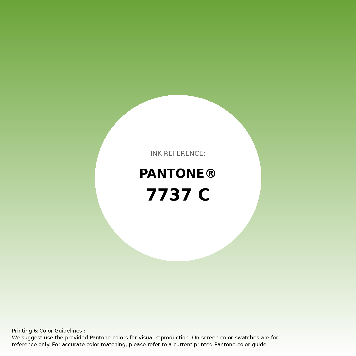 Hex Color #6ba539 | Printing Match PANTONE 7737 C | Color conversion ...