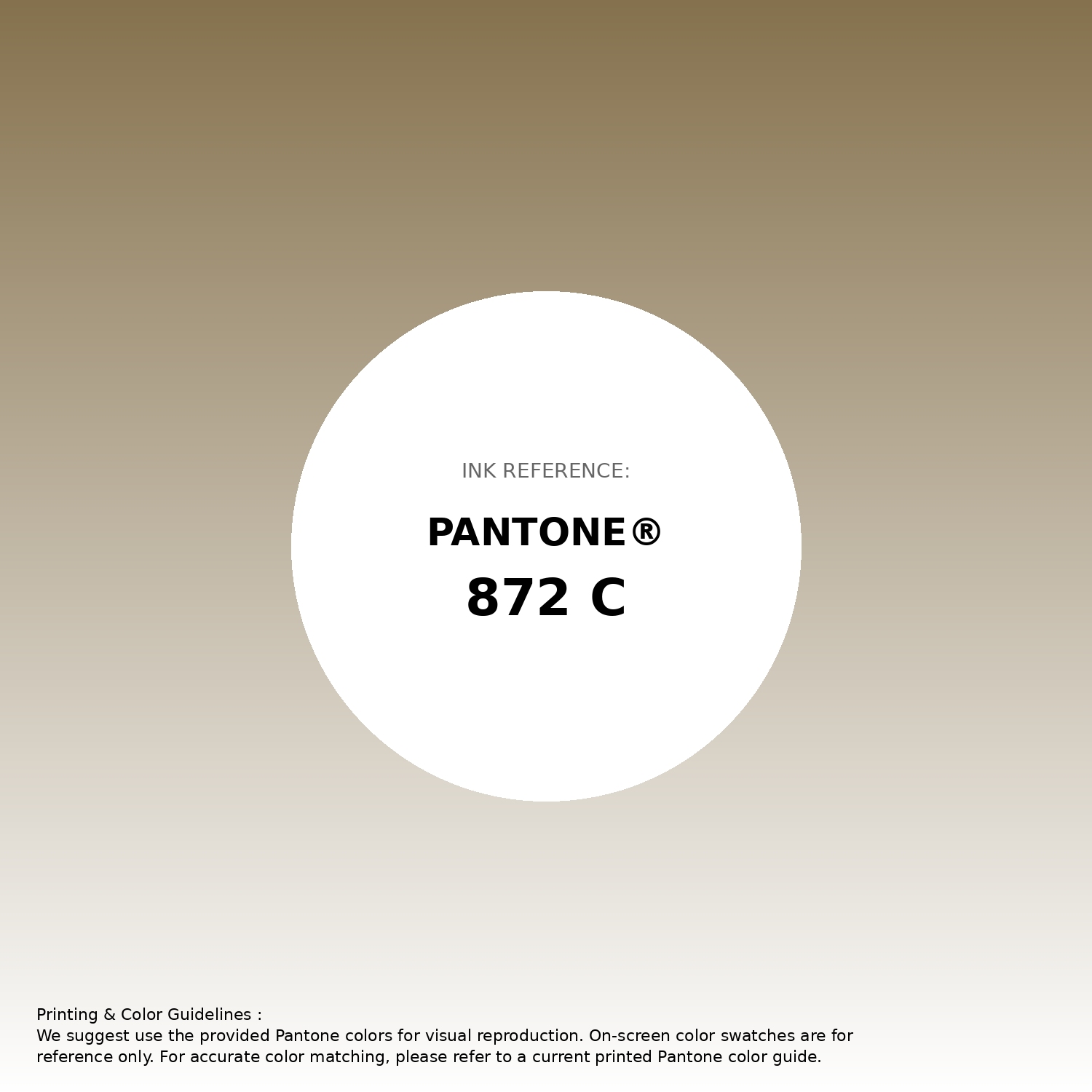 Hex Color #85714d | Printing Match PANTONE 872 C | Color conversion ...