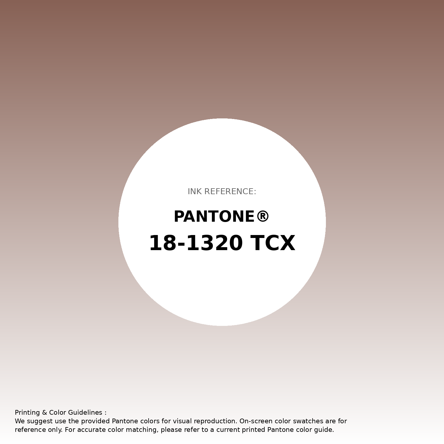 Clove | Printing Match PANTONE 18-1320 TCX | Color conversion CMYK ...
