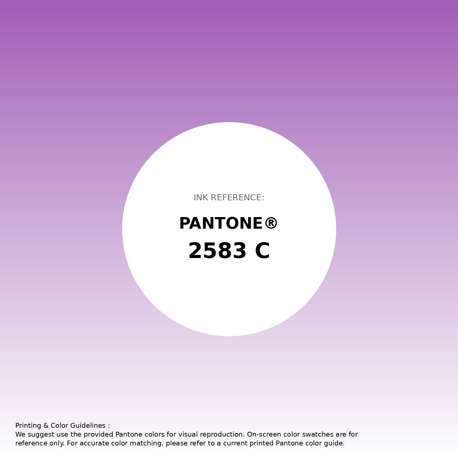 Hex Color #a05eb5 | Printing Match PANTONE 2583 C | Color conversion ...