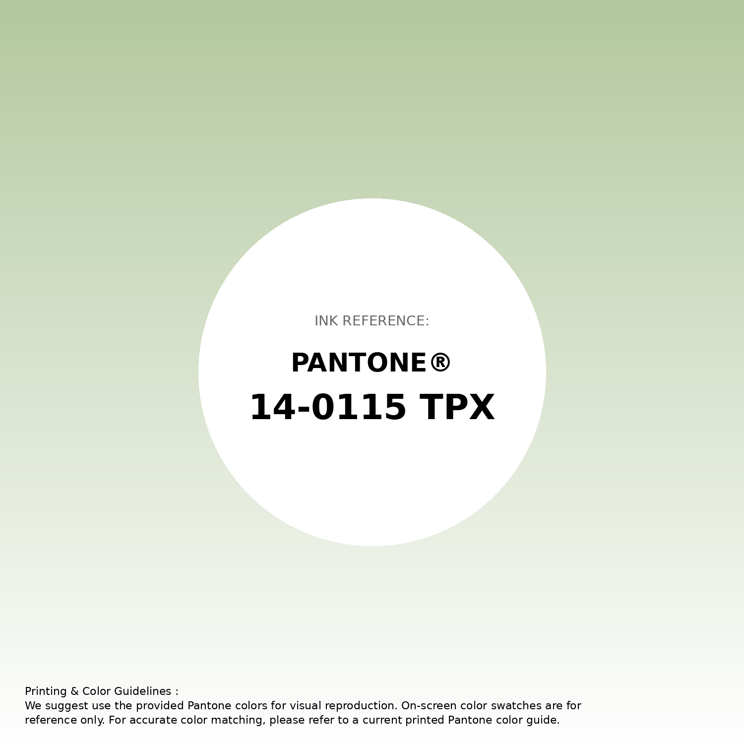 Hex Color #b3c89e | Printing Match PANTONE 14-0115 TPX | Color ...