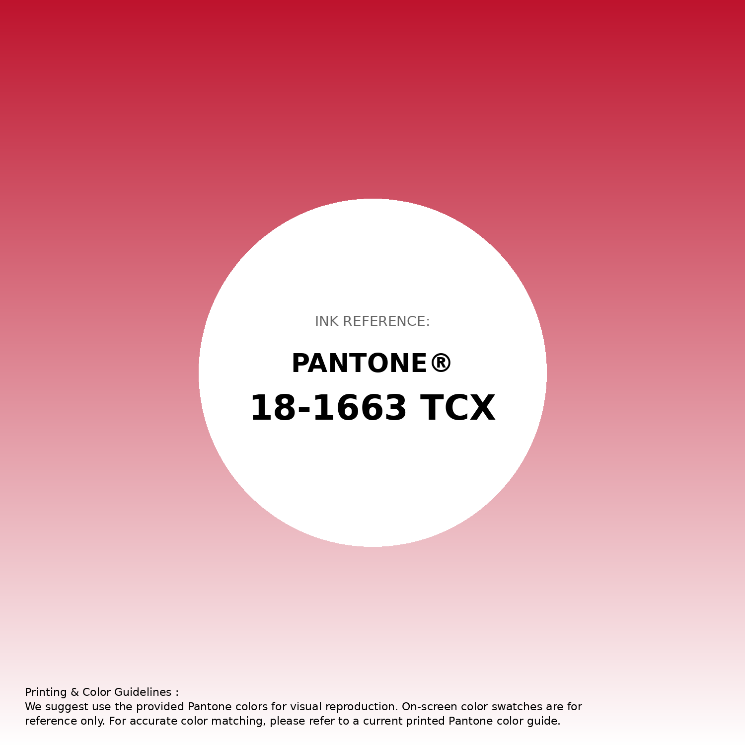 Hex Color #be132d | Pantone PANTONE 18-1663 TCX | Hsl | Rgb