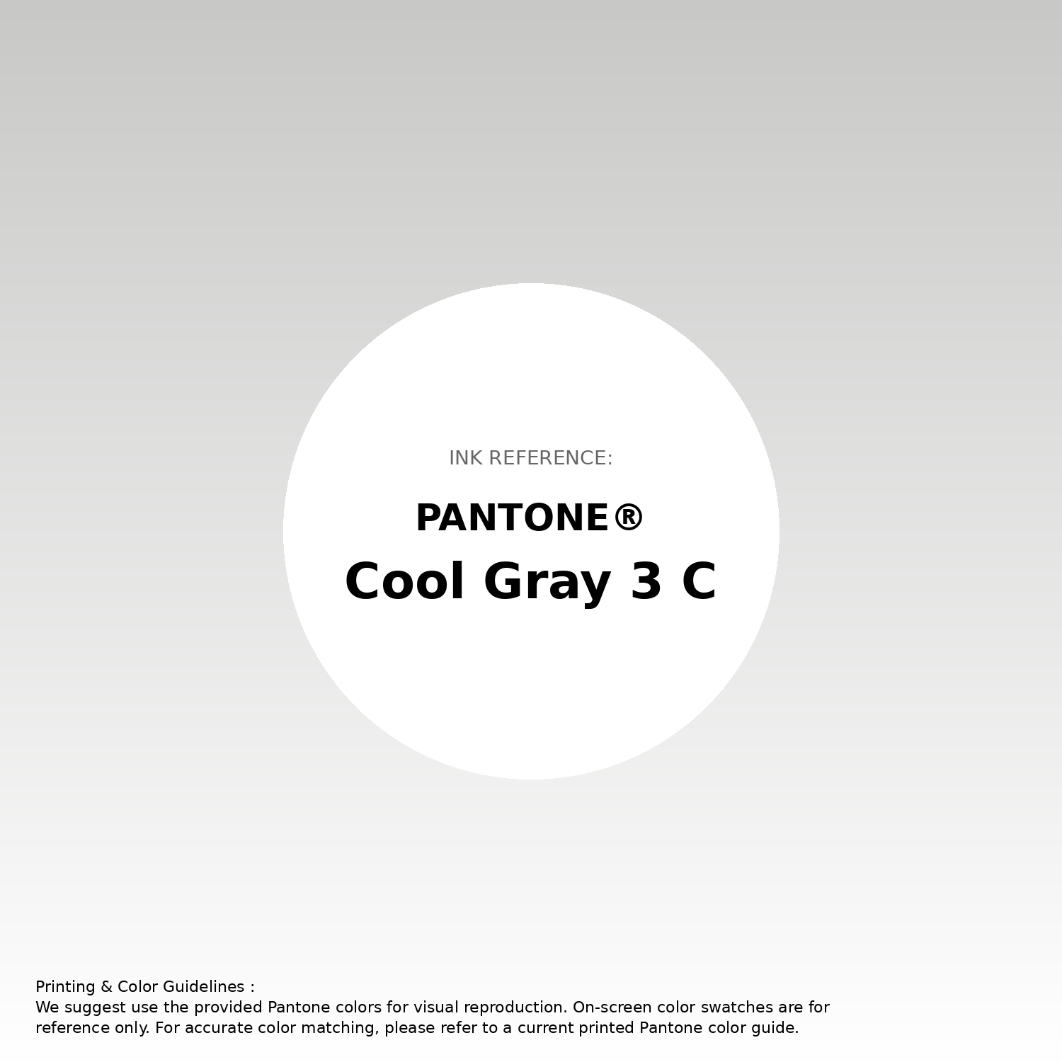 Hex Color #c8c9c7 | Printing Match PANTONE COOL GRAY 3 C | Color ...