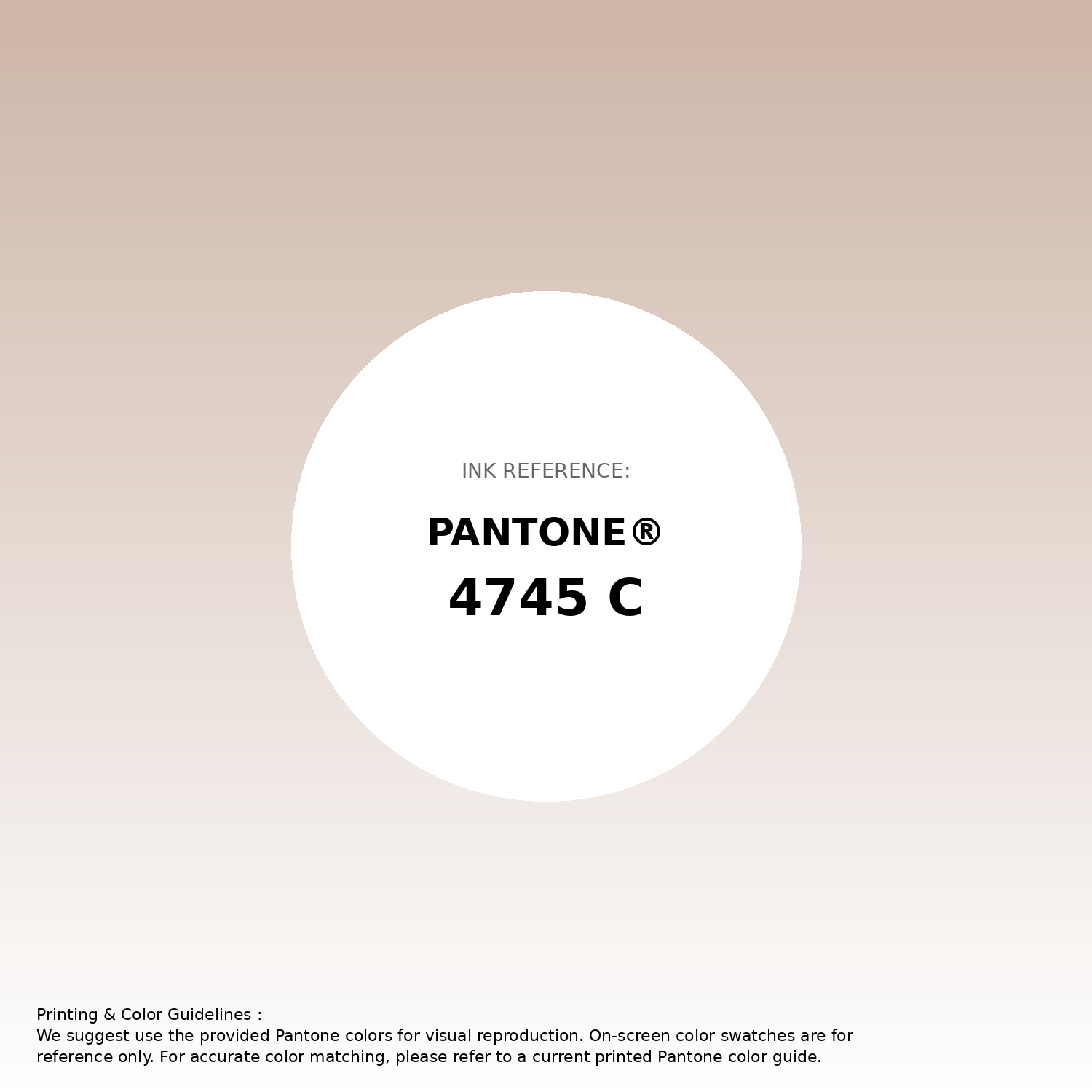 Hex Color #cdb5a7 | Printing Match PANTONE 4745 C | Color conversion ...