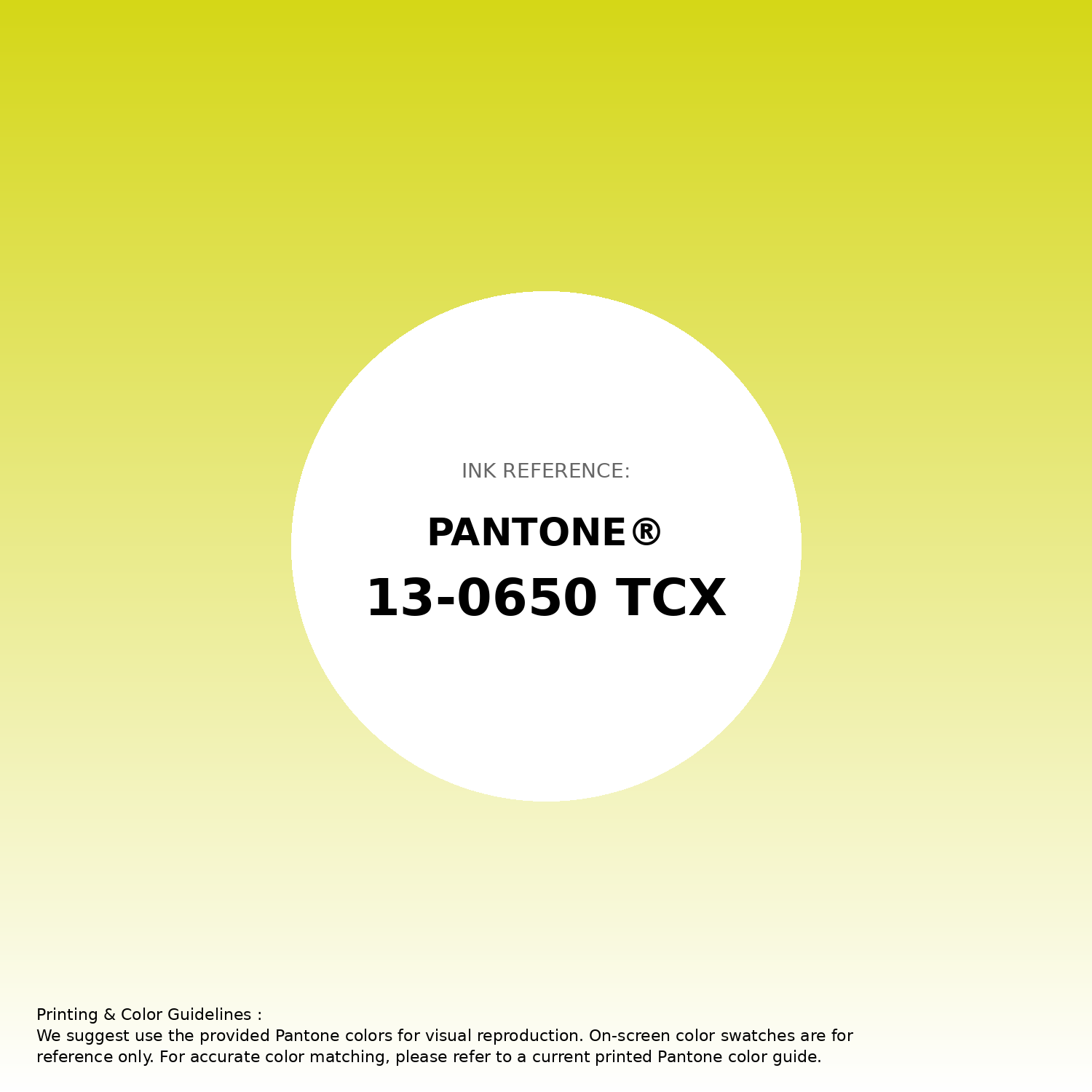 Hex Color #d5d717 | Printing Match PANTONE 13-0650 TCX | Color ...