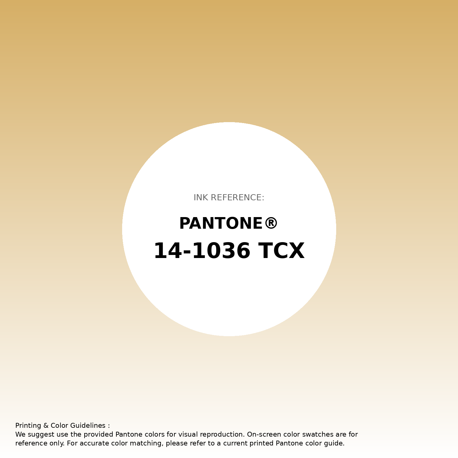Hex Color #d6af66 | Pantone PANTONE 14-1036 TCX | Hsl | Rgb