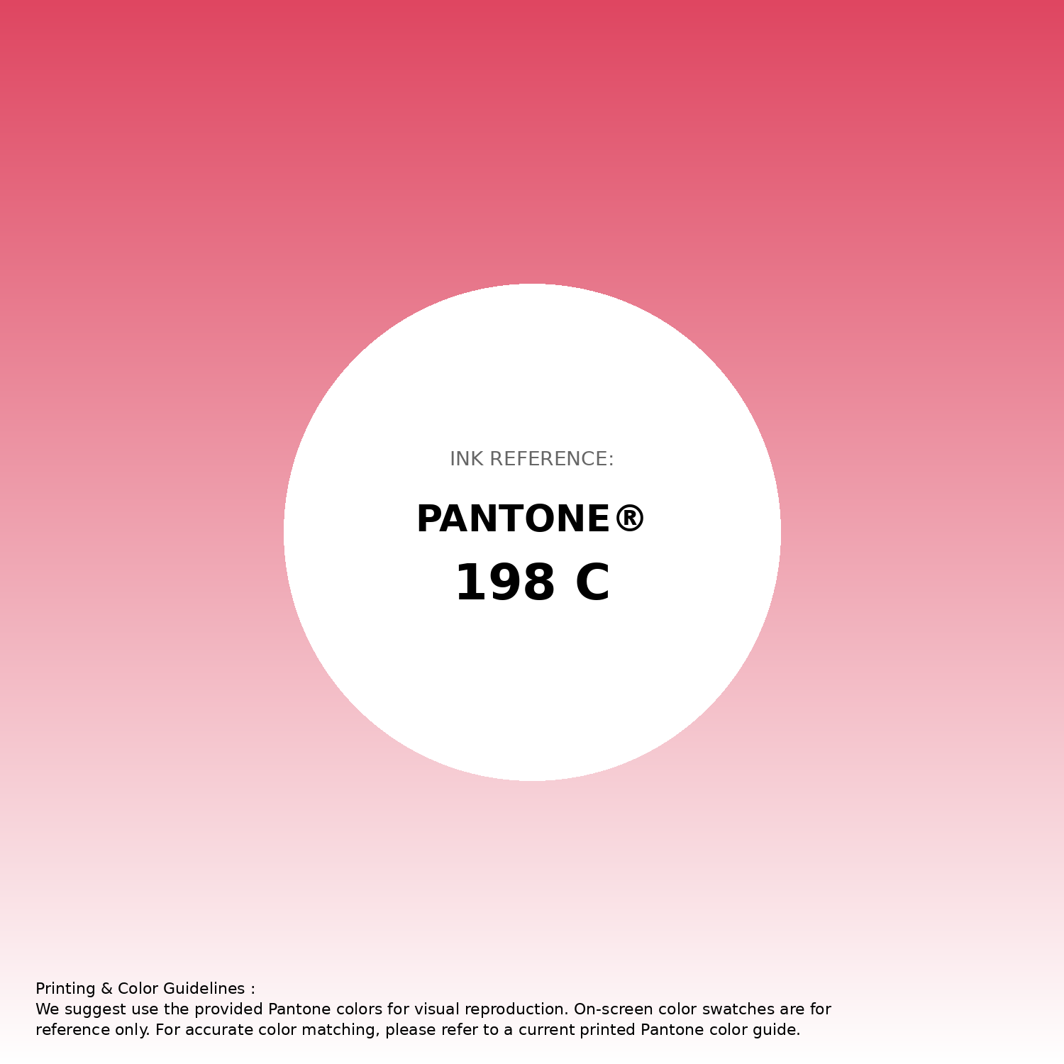 Hex Color #df4661 | Printing Match PANTONE 198 C | Color conversion ...