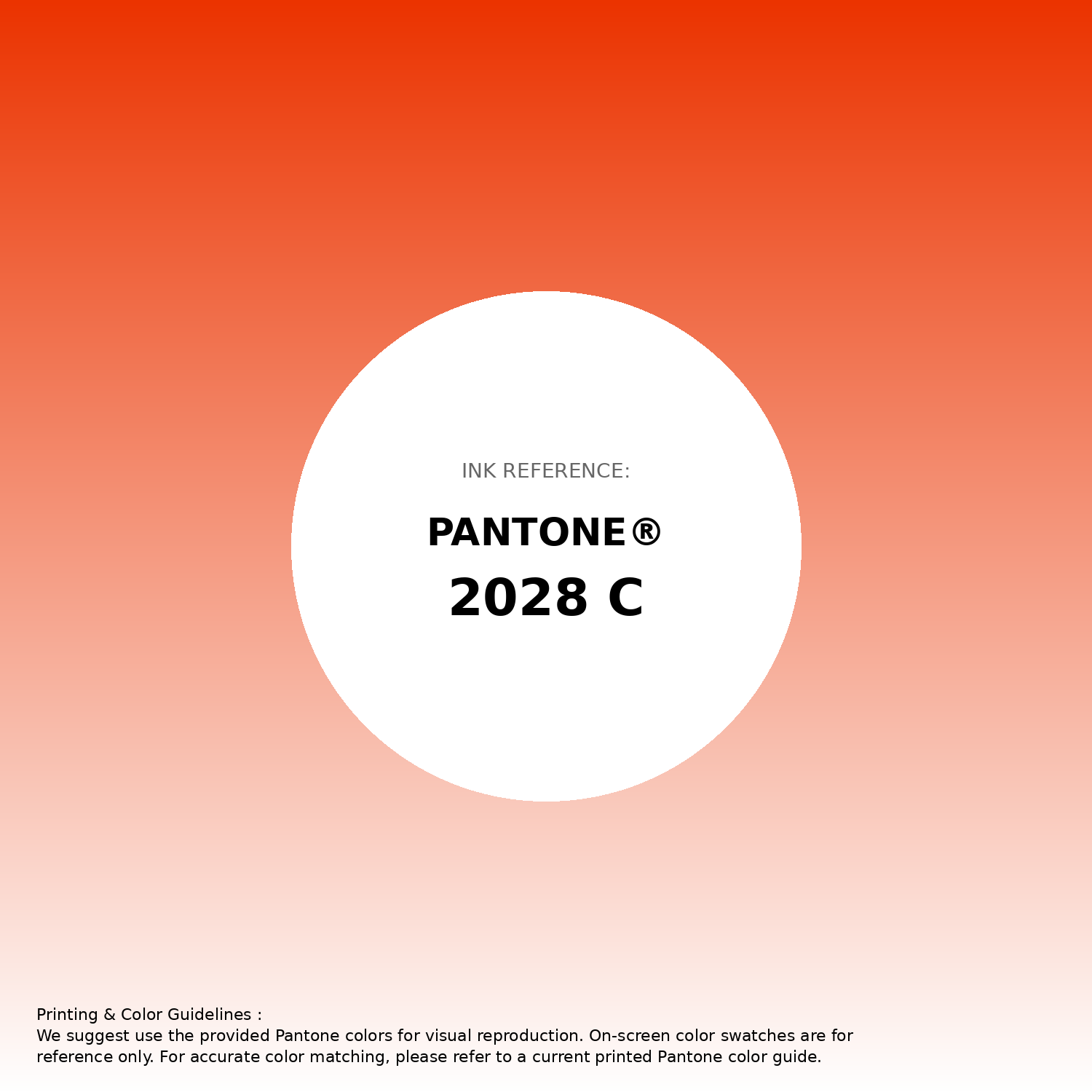 Hex Color #eb3300 | Printing Match PANTONE 2028 C | Color conversion ...
