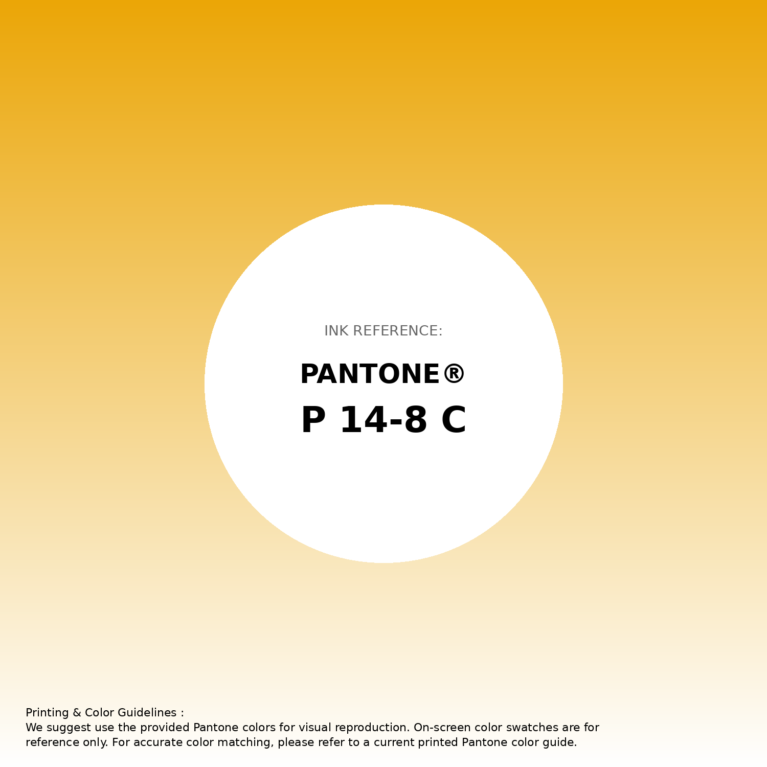 Hex Color #eba607 | Printing Match PANTONE P 14-8 C | Color conversion ...