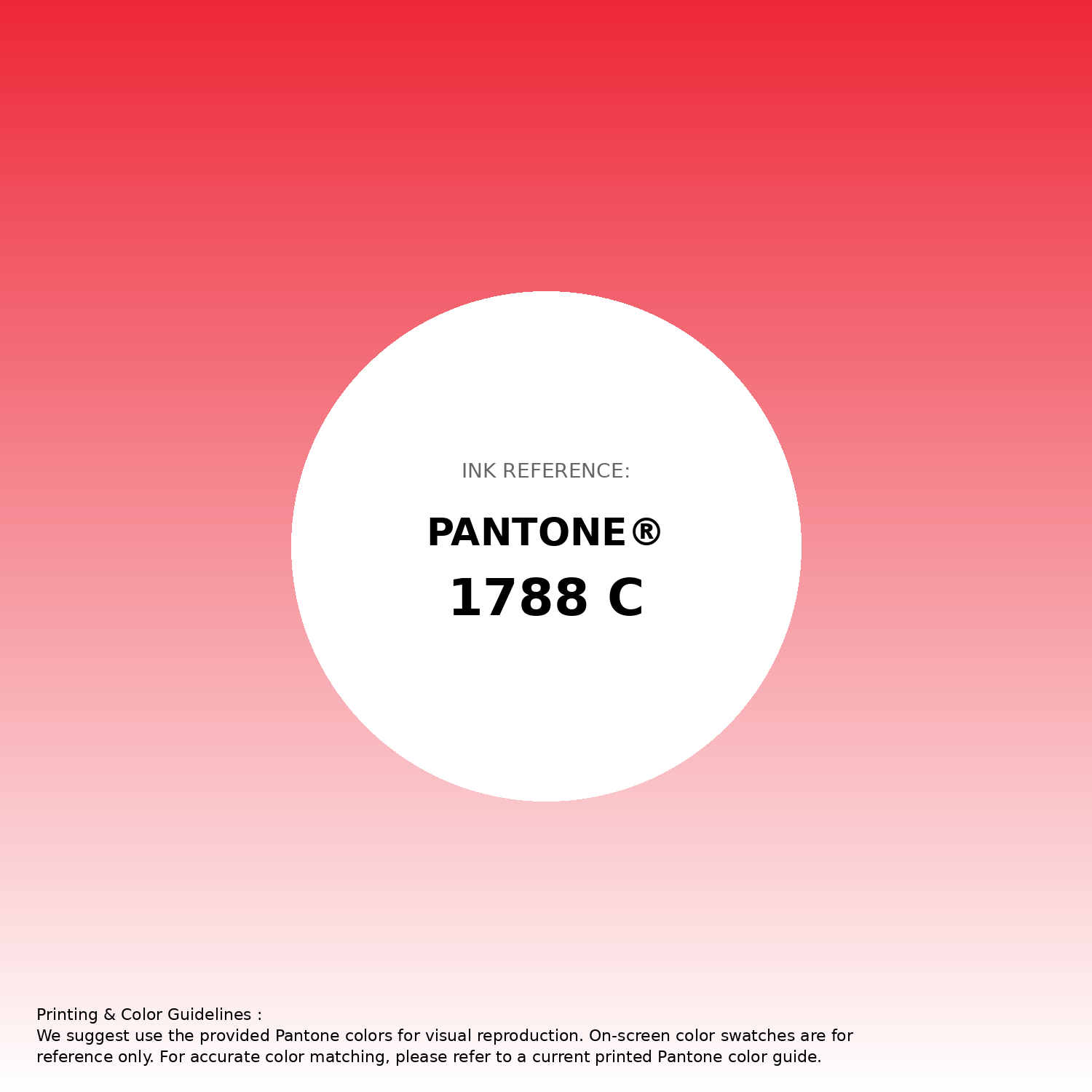 Hex Color #ee2737 | Pantone PANTONE 1788 C | Hsl | Rgb