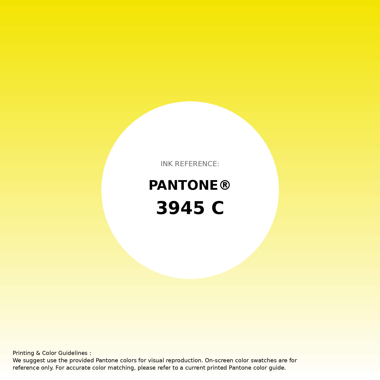 Hex Color #f3e500 | Printing Match PANTONE 3945 C | Color conversion ...