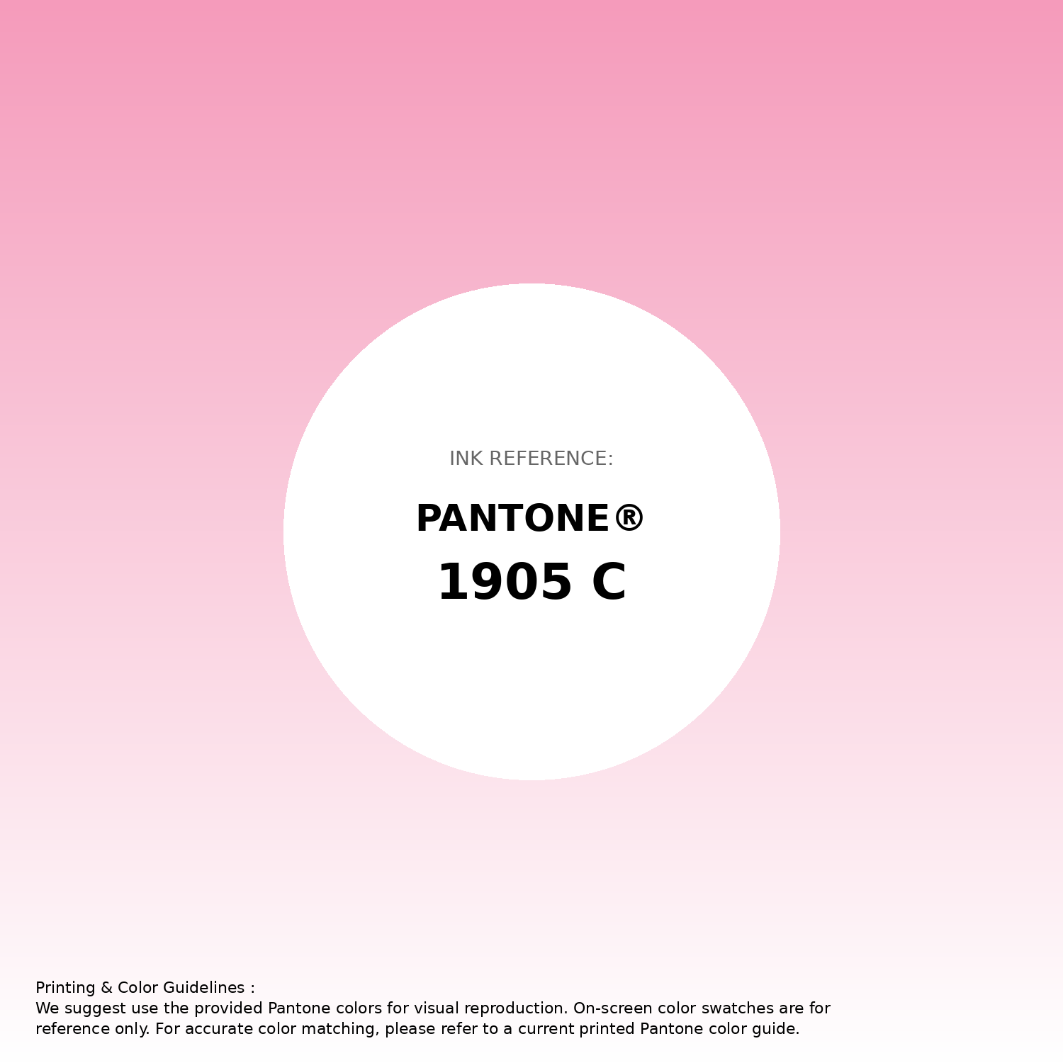 Hex Color #f59bbb | Printing Match PANTONE 1905 C | Color conversion ...