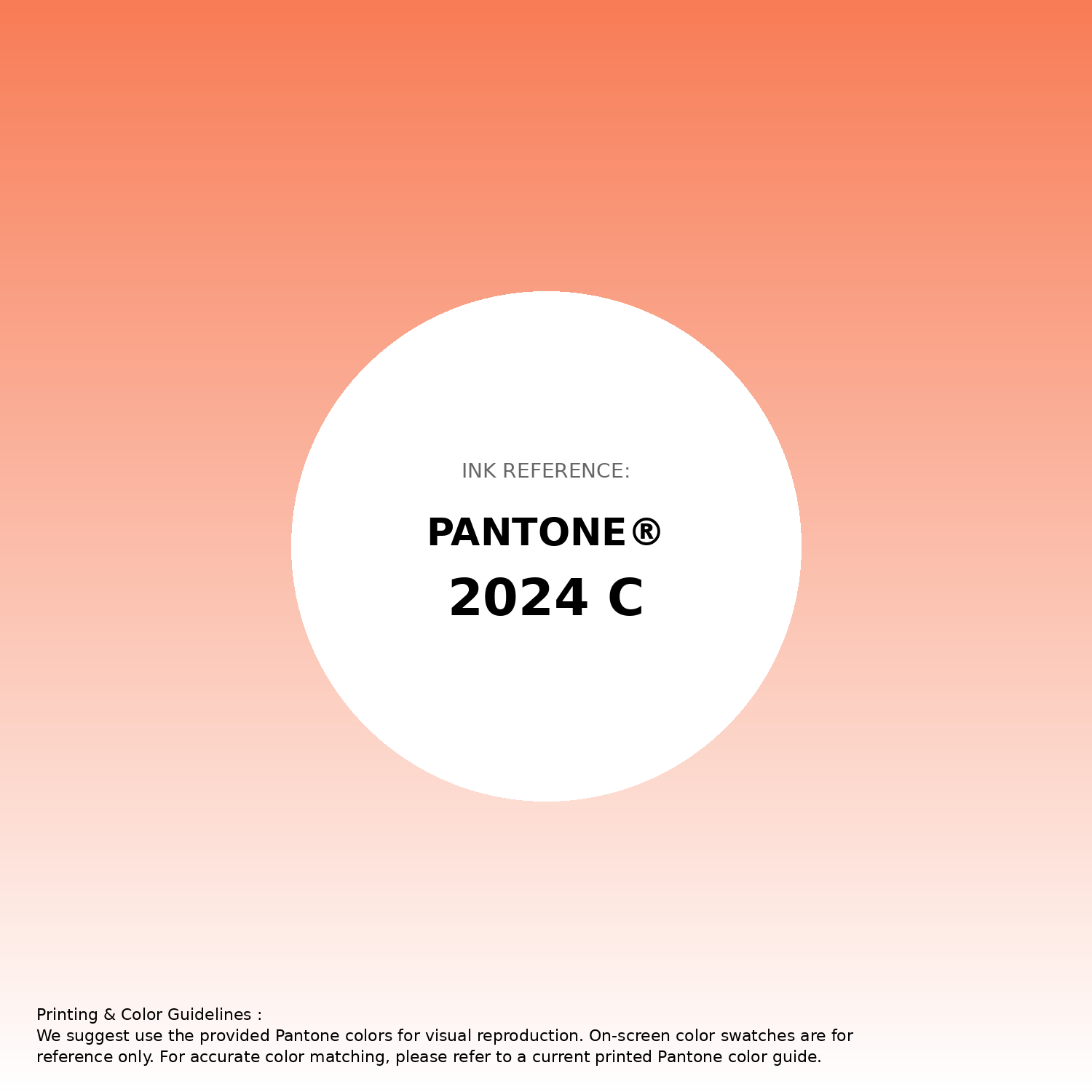 Hex Color #f87c56 | Printing Match PANTONE 2024 C | Color conversion ...