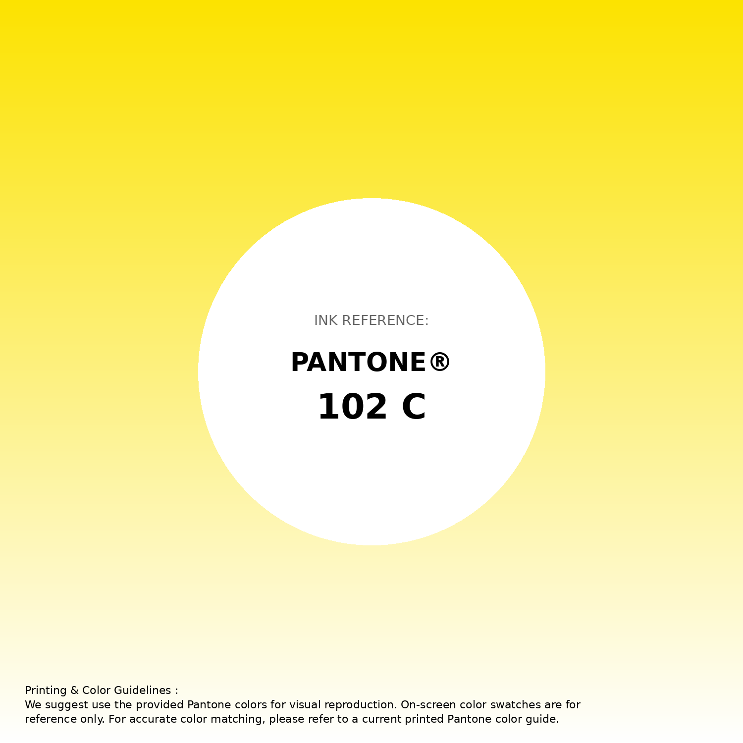 Hex Color #fce300 | Pantone PANTONE 102 C | Hsl | Rgb