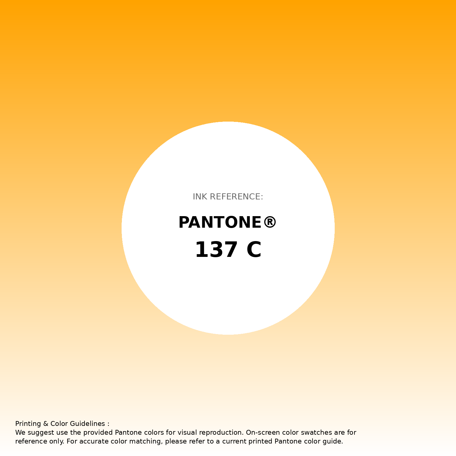 Hex Color #ffa300 | Pantone PANTONE 137 C | Hsl | Rgb