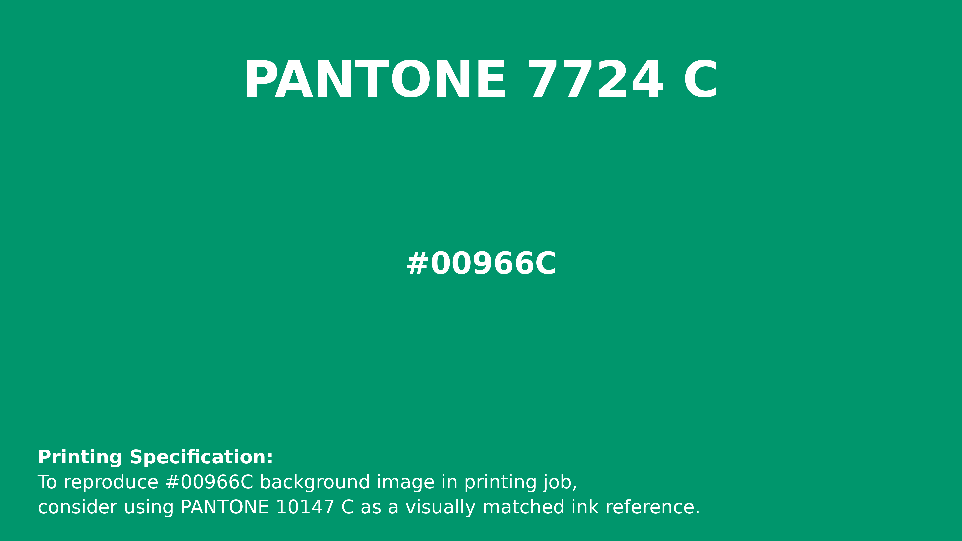 Hex Color #00966c | Printing Match PANTONE 7724 C | Color conversion ...