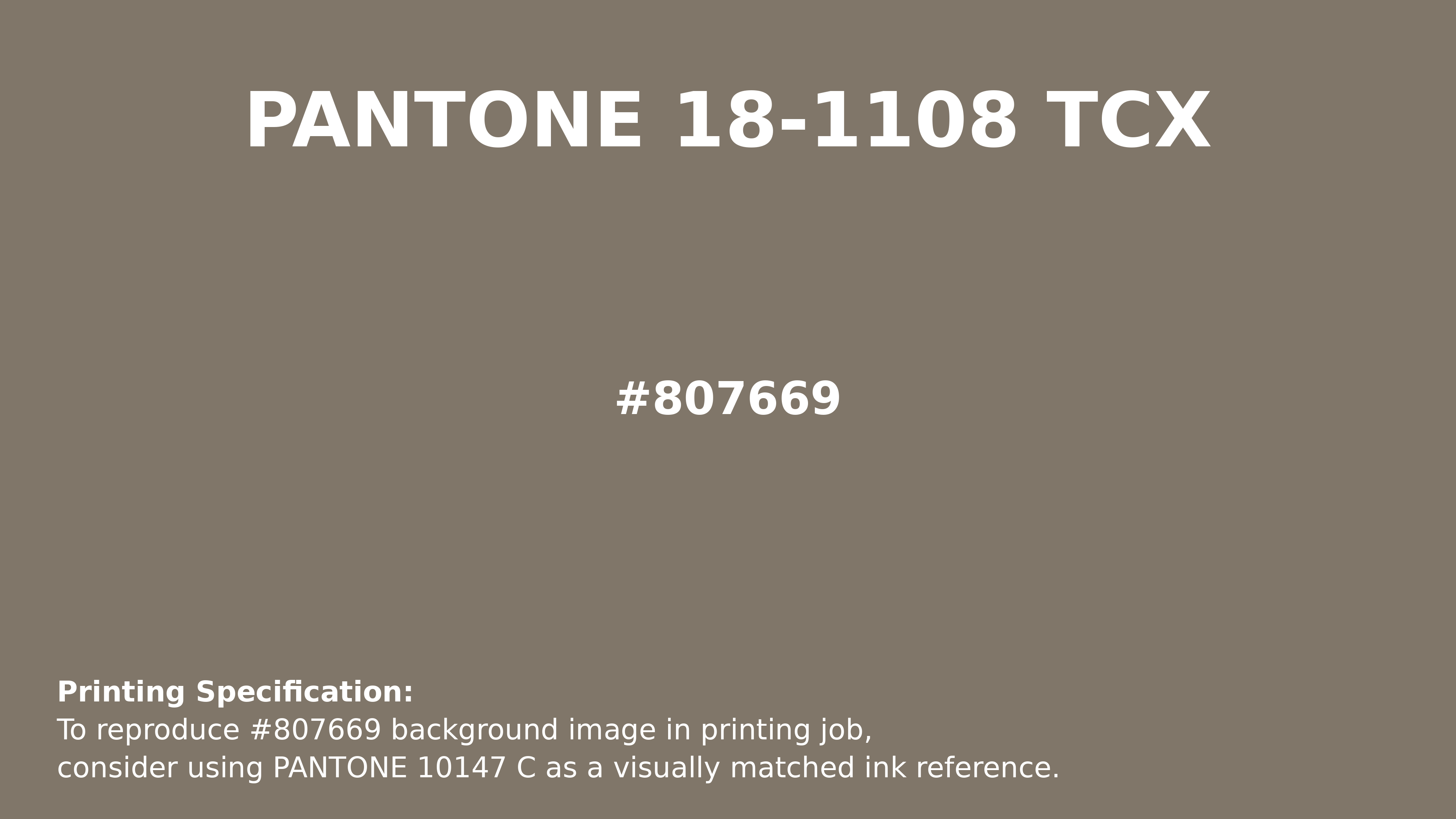 Fallen Rock | Printing Match PANTONE 18-1108 TCX | Color conversion ...