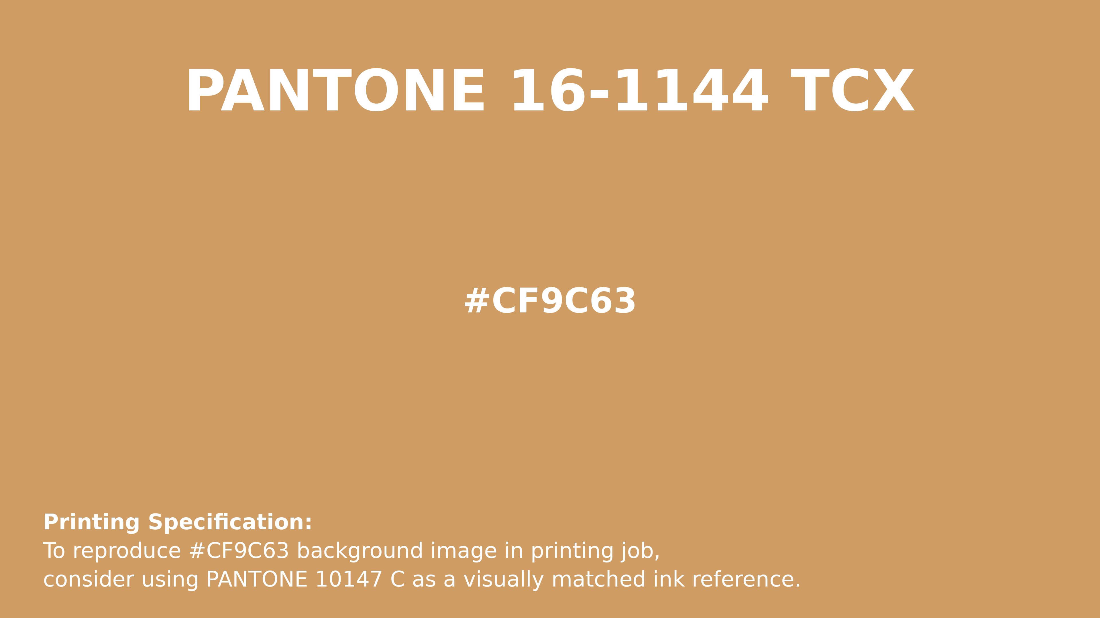Oak Buff | Printing Match PANTONE 16-1144 TCX | Color conversion CMYK ...