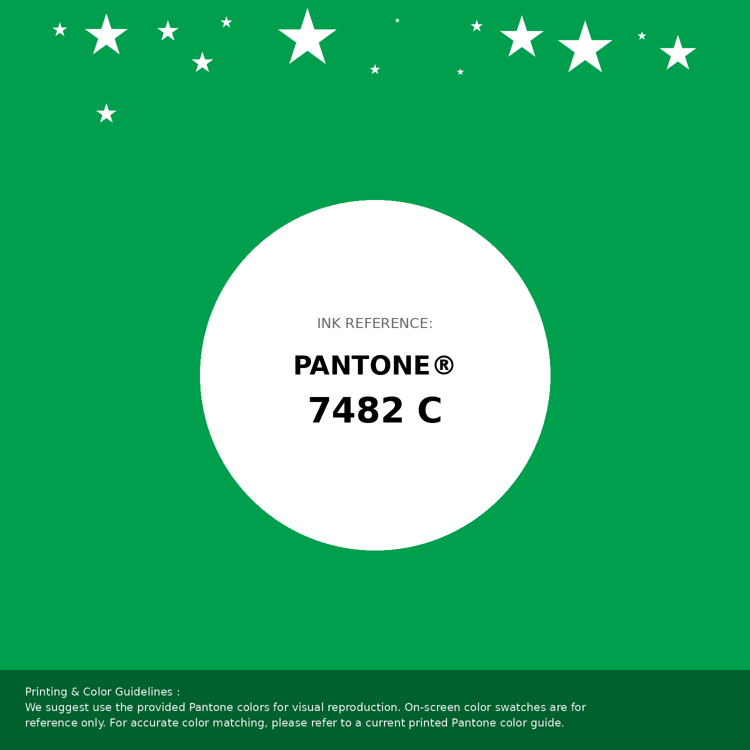 Hex Color #009f4d | Printing Match PANTONE 7482 C | Color conversion ...