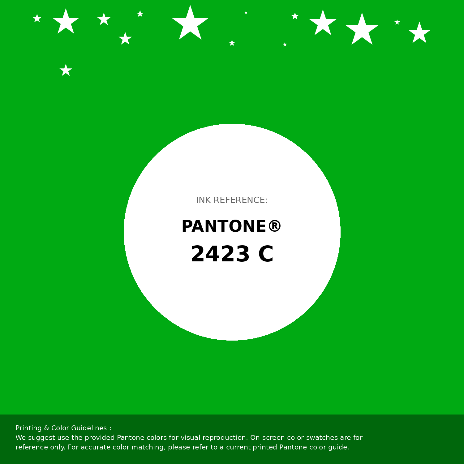 Hex Color #00aa13 | Printing Match PANTONE 2423 C | Color conversion ...