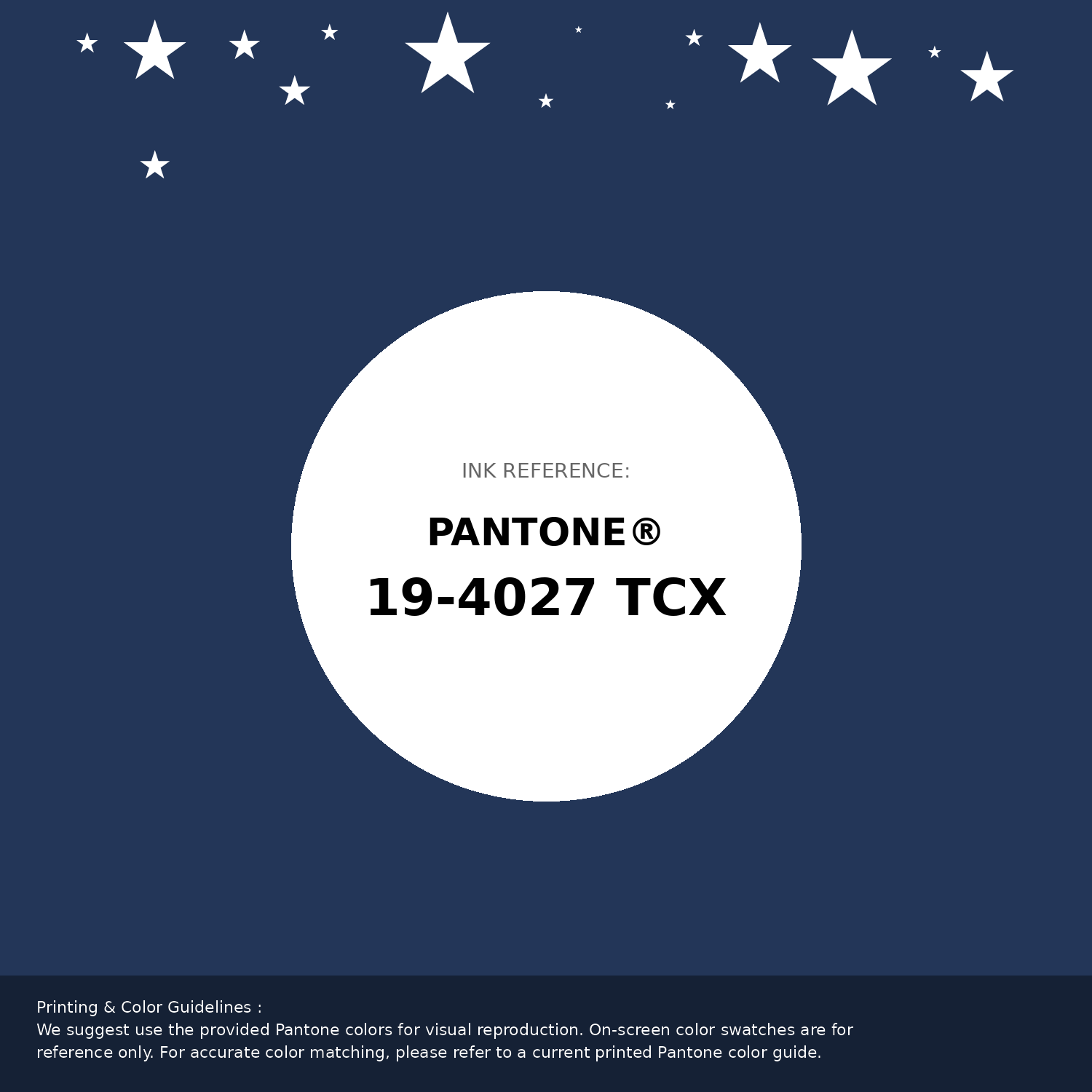 Estate Blue | Printing Match PANTONE 19-4027 TCX | Color conversion ...