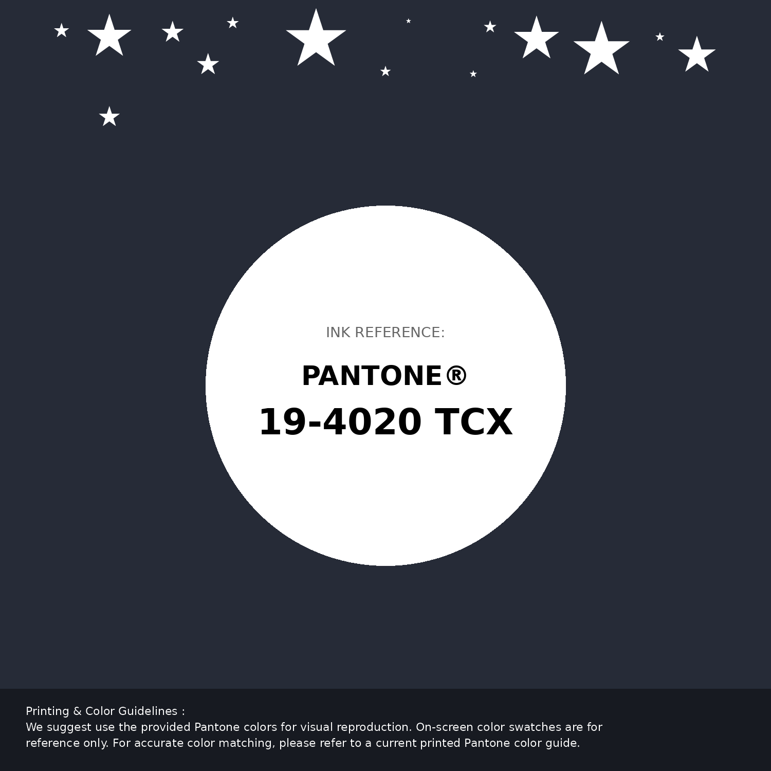 Hex Color #262b37 | Printing Match PANTONE 19-4020 TCX | Color ...