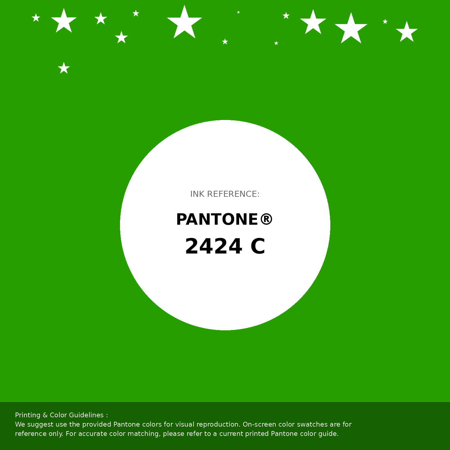 Hex Color #279f00 | Printing Match PANTONE 2424 C | Color conversion ...
