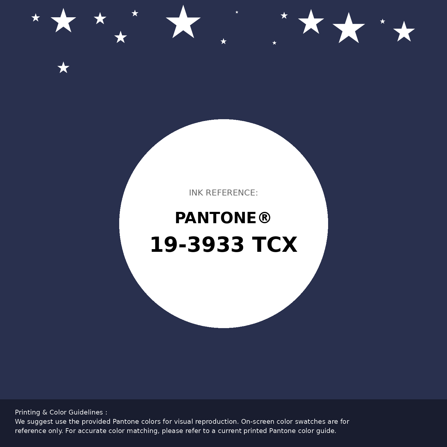 Hex Color #29304e | Printing Match PANTONE 19-3933 TCX | Color ...
