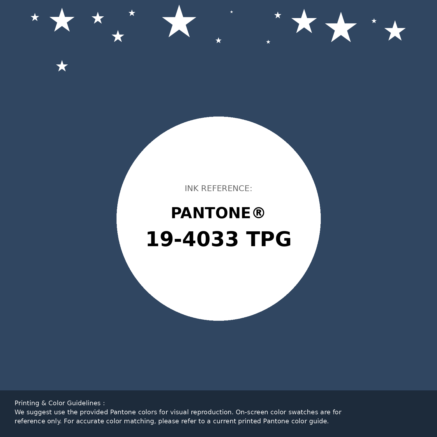 Hex Color #304661 | Printing Match PANTONE 19-4033 TPG | Color ...