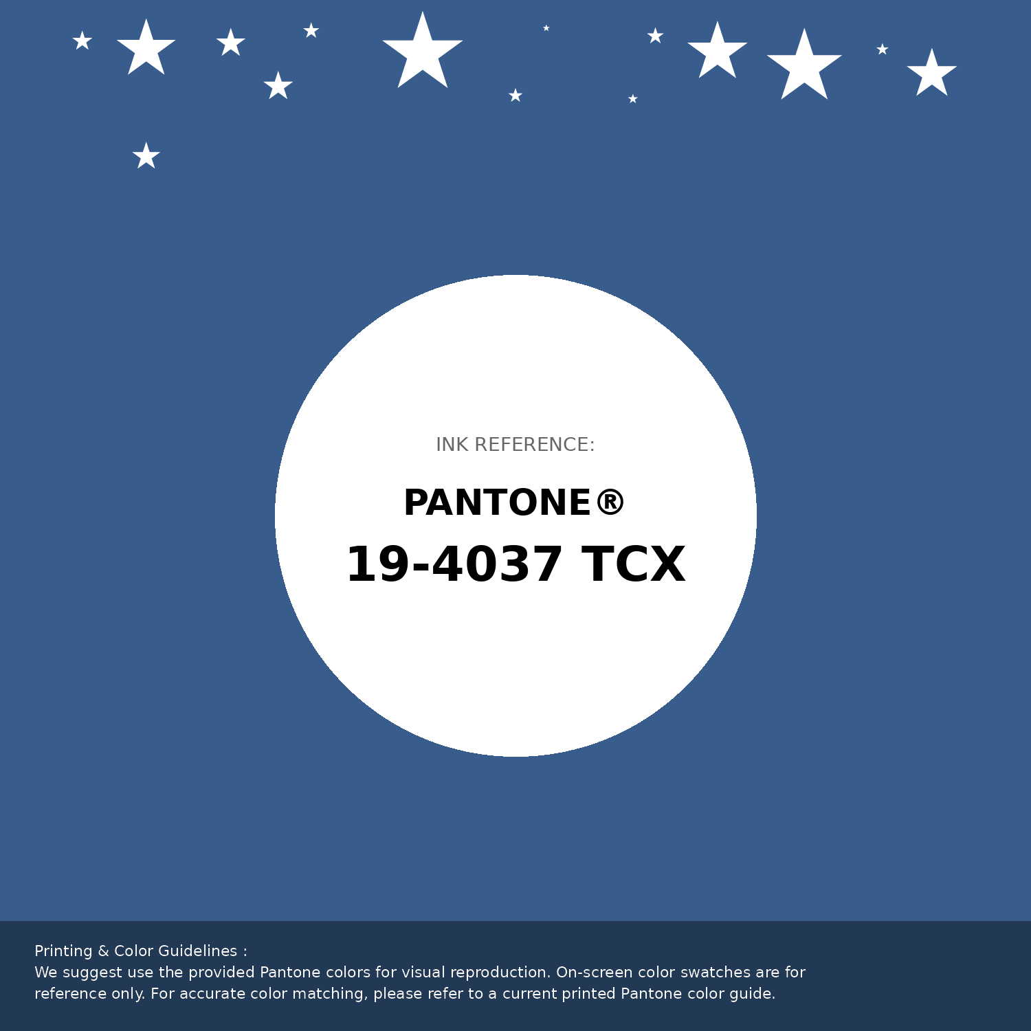 Hex Color #385d8d | Pantone PANTONE 19-4037 TCX | Hsl | Rgb