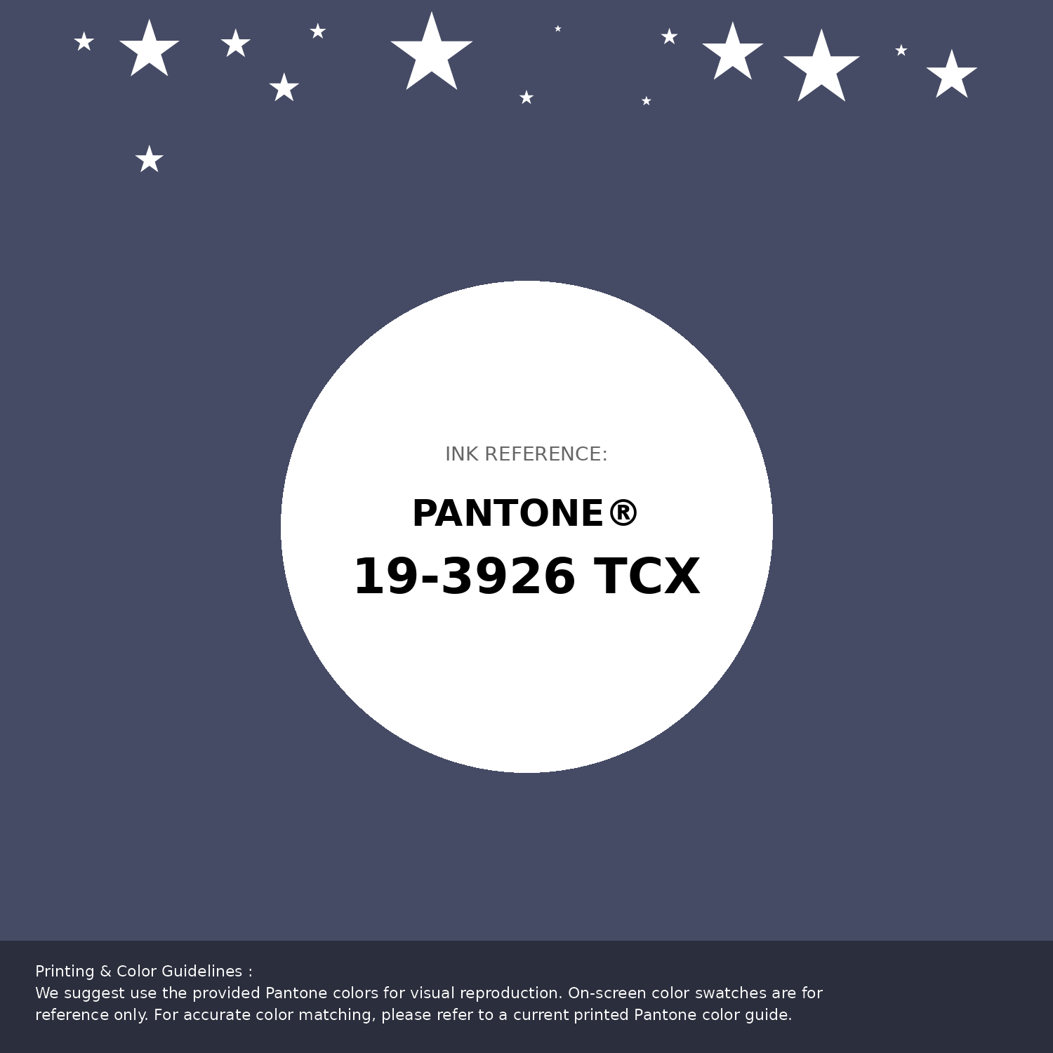 Hex Color #464b65 | Printing Match PANTONE 19-3926 TCX | Color ...