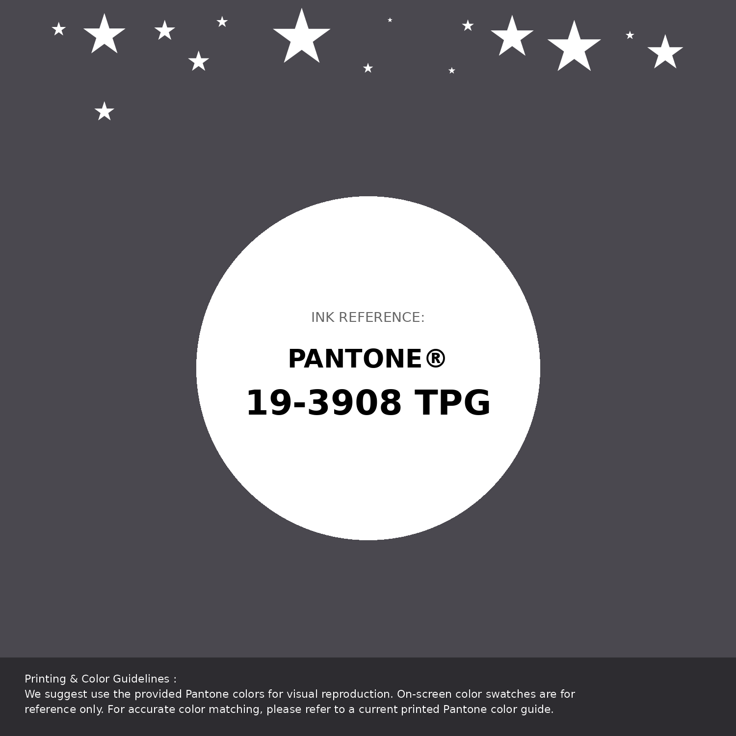 Hex Color #4a484f | Printing Match PANTONE 19-3908 TPG | Color ...